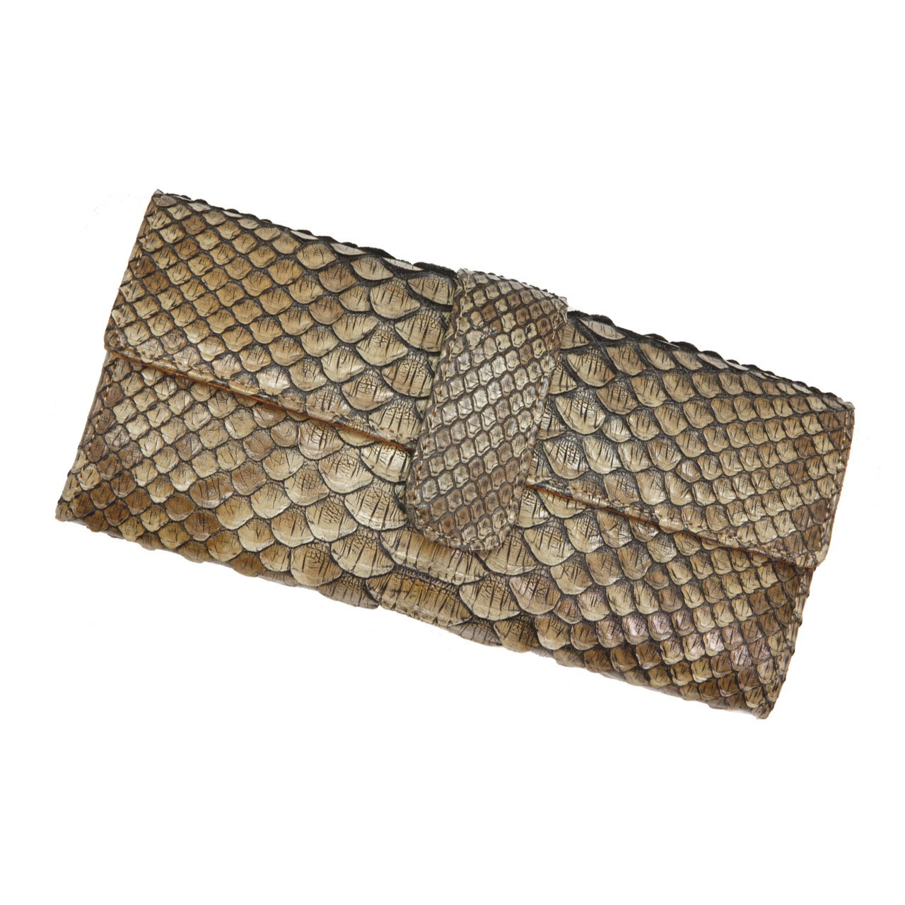 Amazon | レディース 日本製 ドアン【VIA DOAN】 アンティークパイソン【Antique Python】 スリムなかぶせ型(フラップ)長財布【Slim type Flap ...