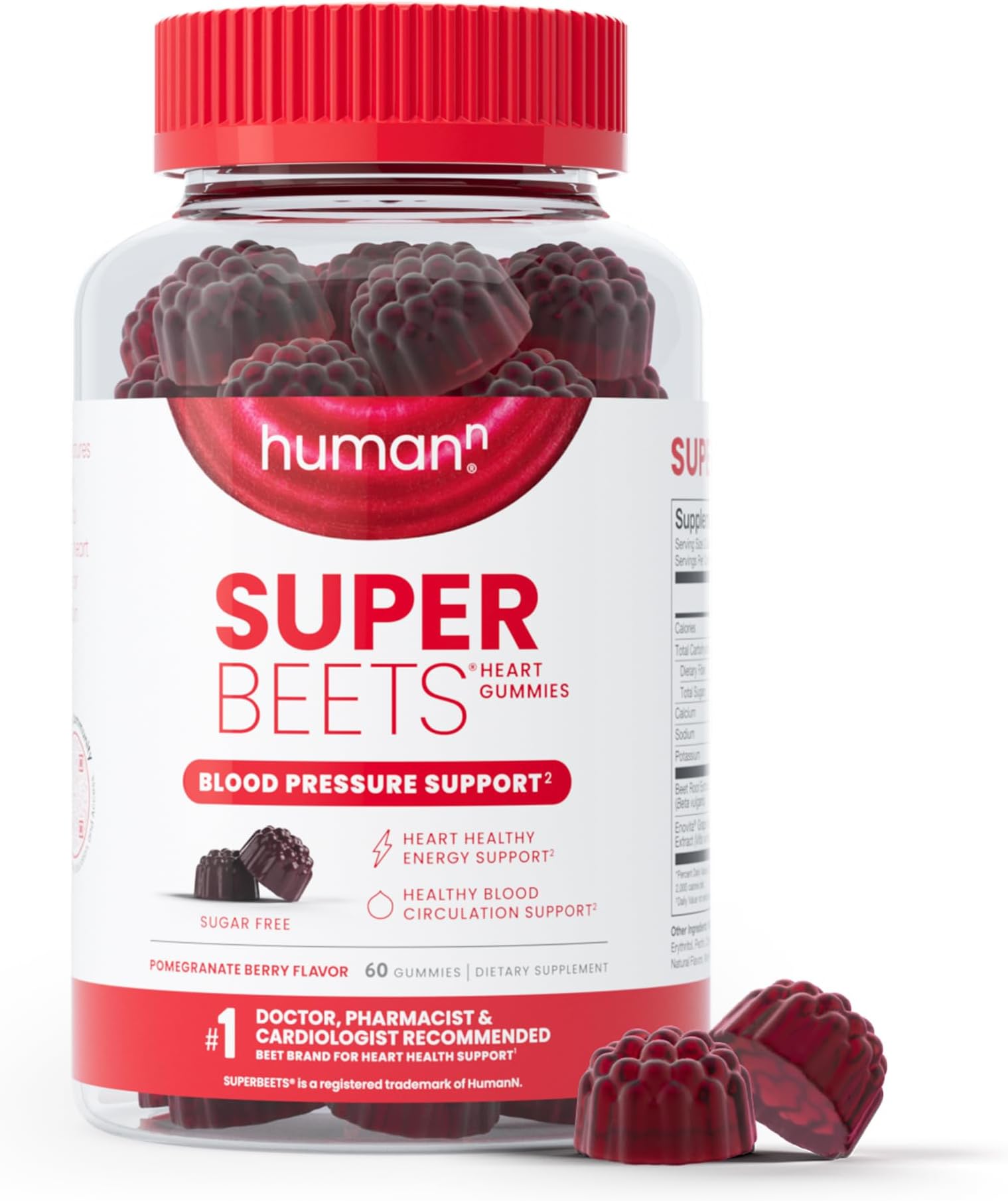 Amazon.com: HumanN SuperBeets Energy Plus & Memory + Focus Chews ...