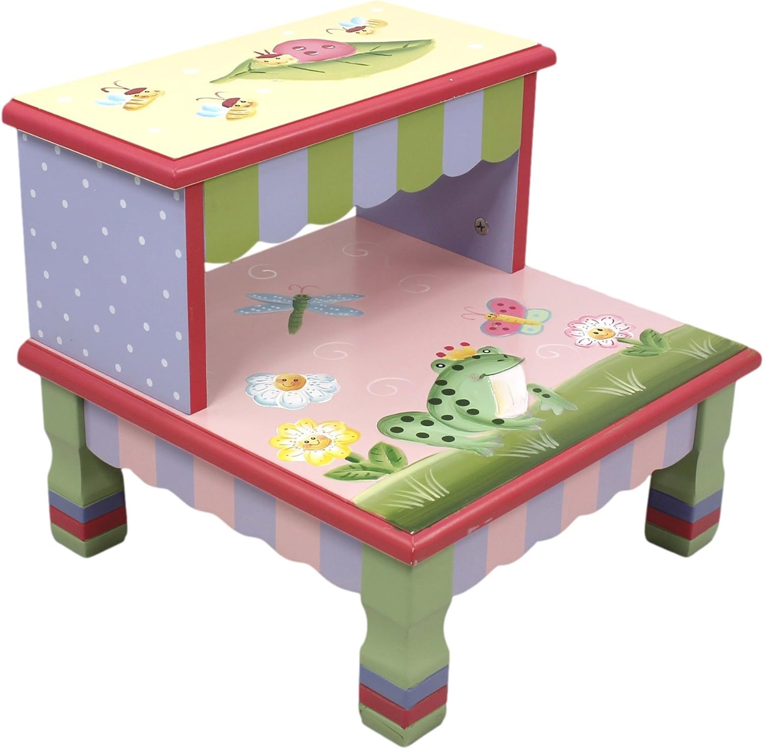 Amazon.com: Fantasy Fields - Magic Garden Hand Crafted Kids Wooden Step ...