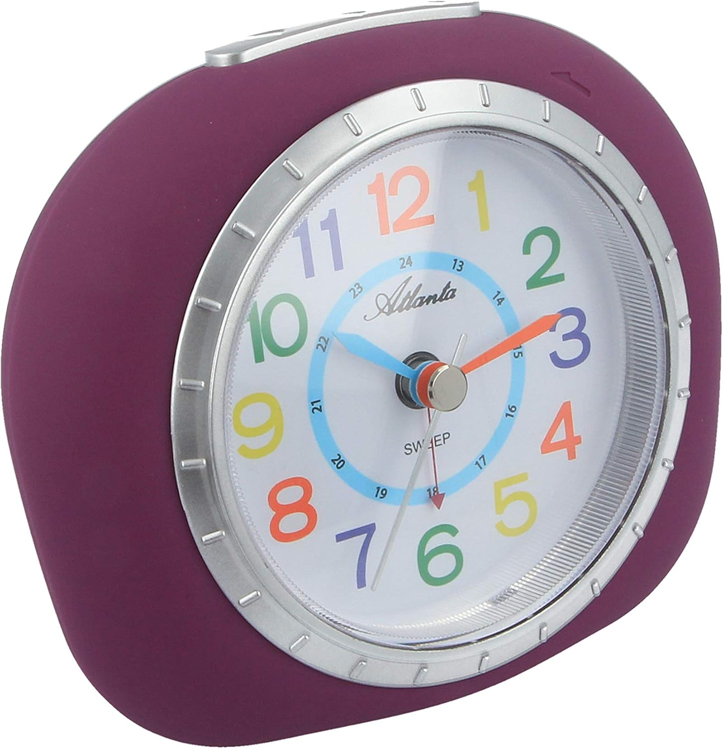 Atlanta Children’s Alarm Clock Purple Girls Without Ticking with Conni ...