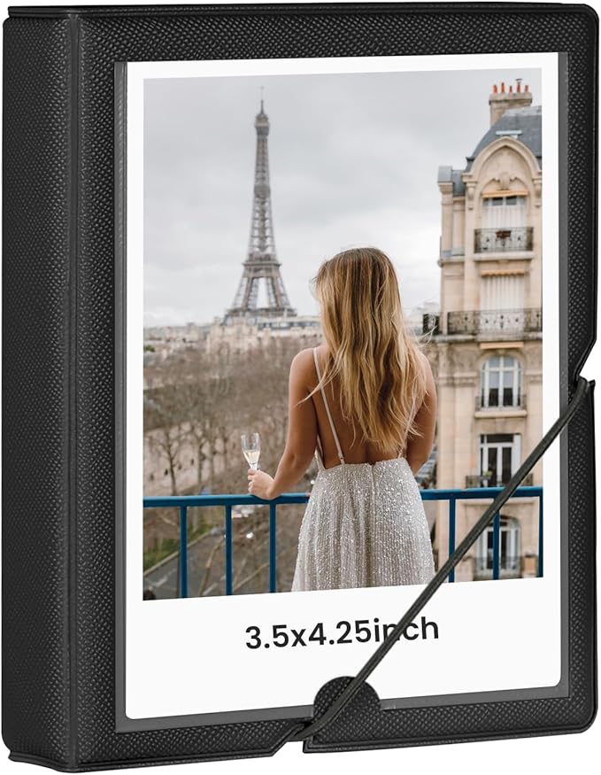 Amazon.com: Lifting Polaroid Photo Album Book with 32 Pockets 3.5x4.25 ...