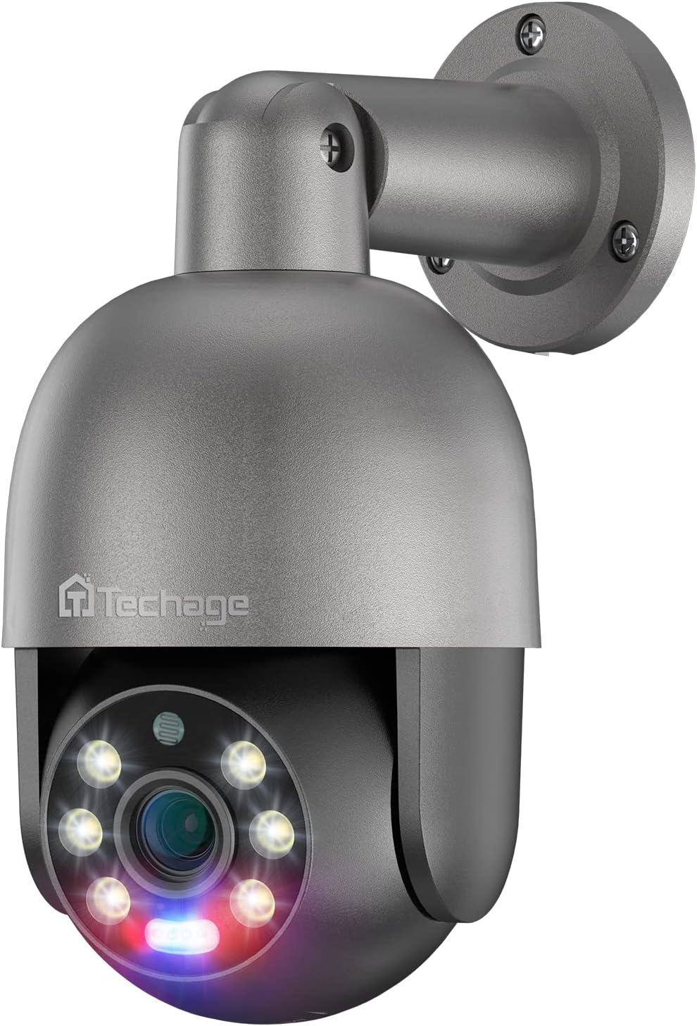 Amazon.com : Techage 4MP PoE Security Camera, 24/7 Recording Pan-Tilt ...