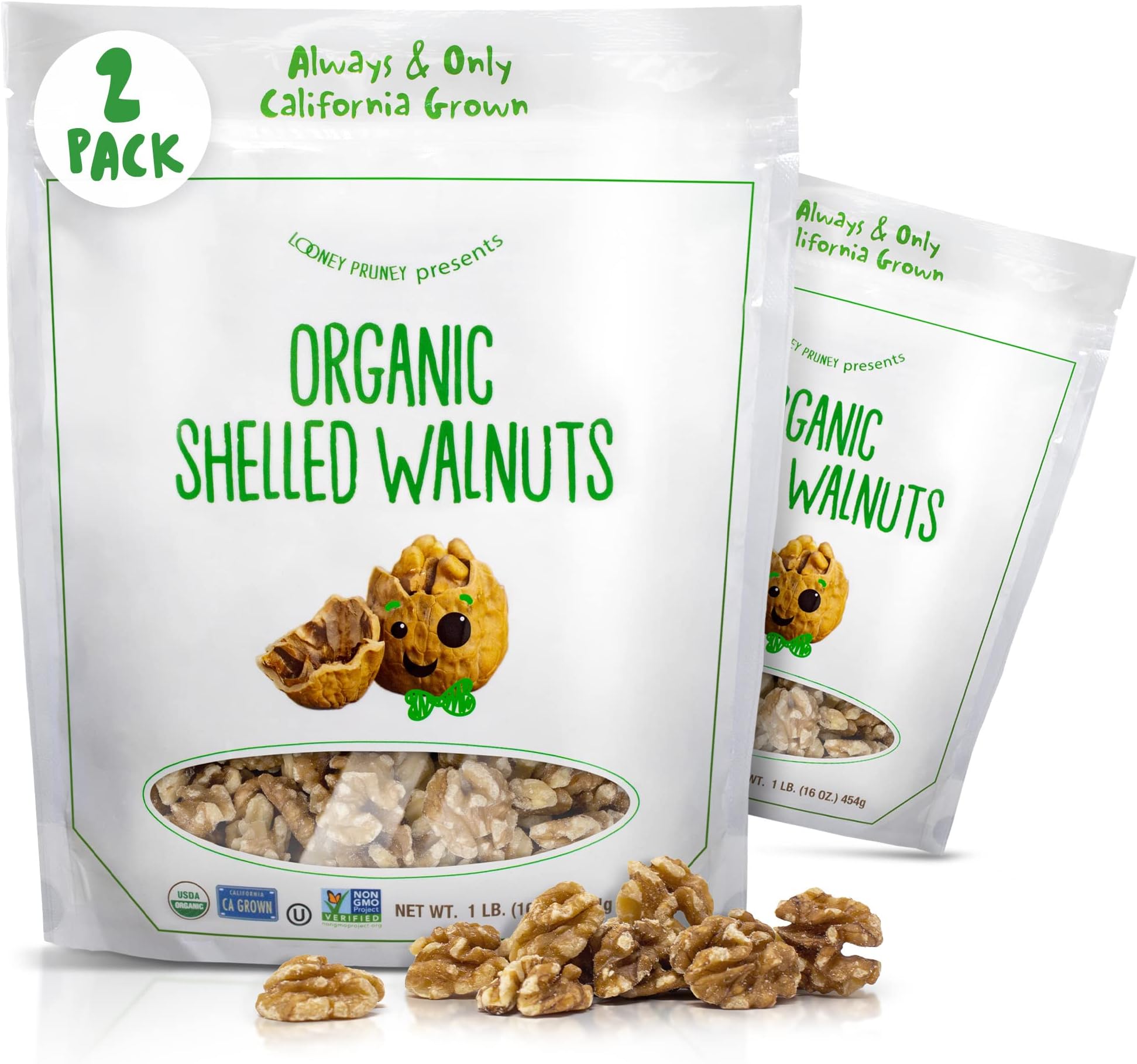 Amazon.com: 365 by Whole Foods Market, Organic Walnut Halves & Pieces ...