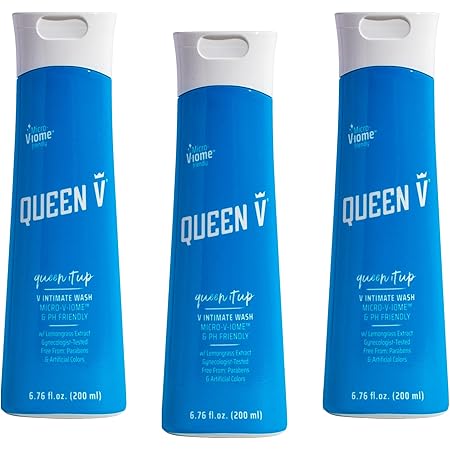 Amazon.com: QueenV it Up- Intimate Wash, pH friendly, daily use fresh and clean shower gel with ...