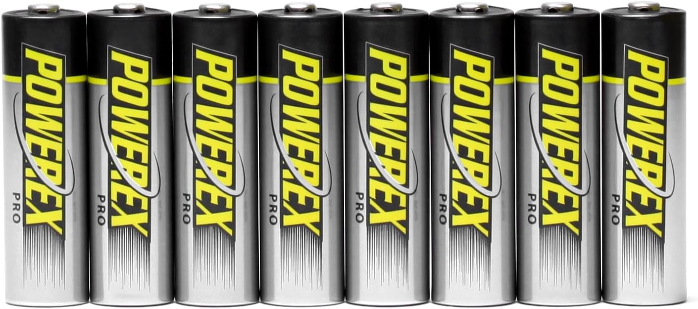 Amazon.com: Powerex PRO High Capacity Rechargeable AA NiMH Batteries (1 ...