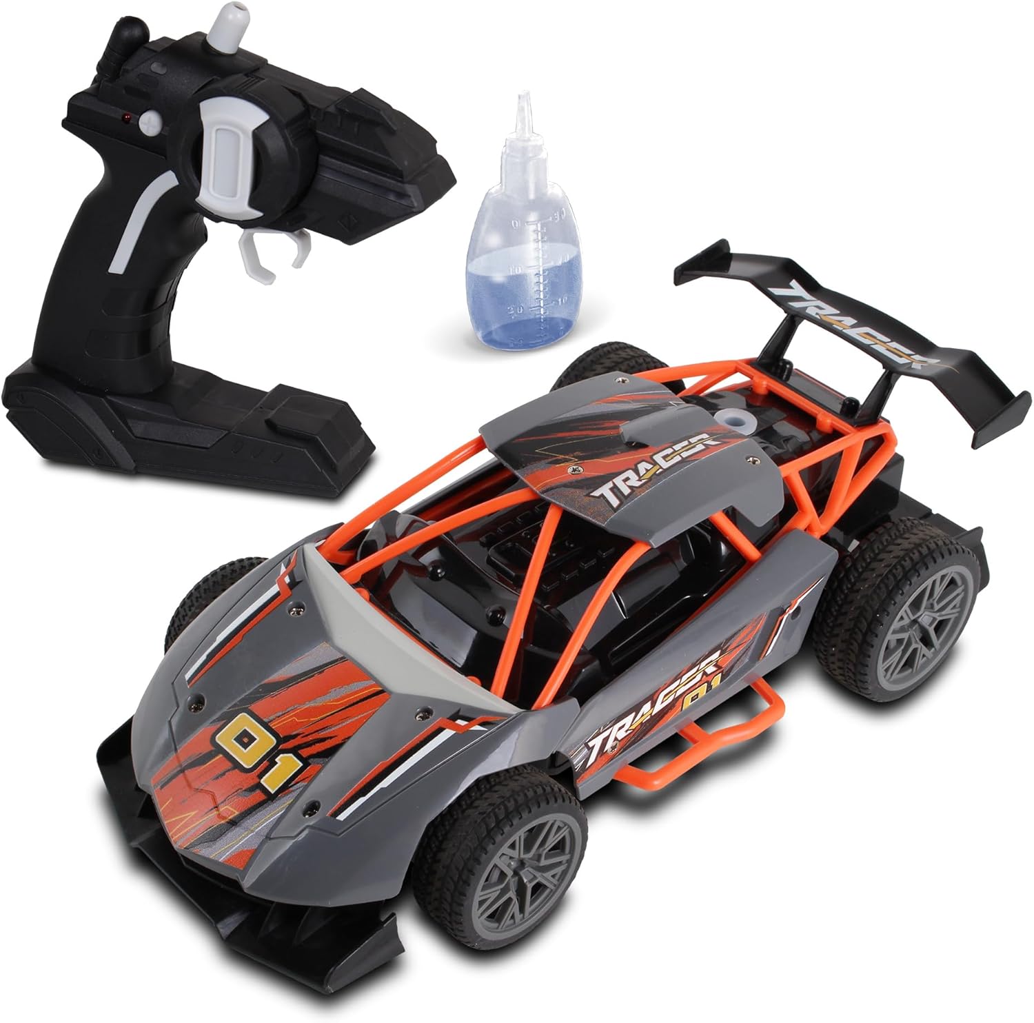 Amazon.com: Mean Machines Rocket Racer 2.4GHz RC Rally Car (w/LED ...