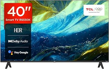 TCL 40RS550K 40-inch Roku TV, Full HD, HDR, Smart TV : Amazon.co.uk ...