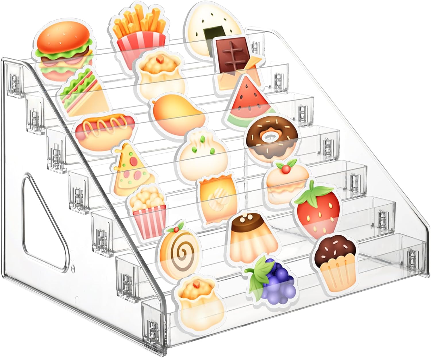 Amazon.com : DANHMAO 4'' Stickers Display Stand Acrylic Sticker Display ...