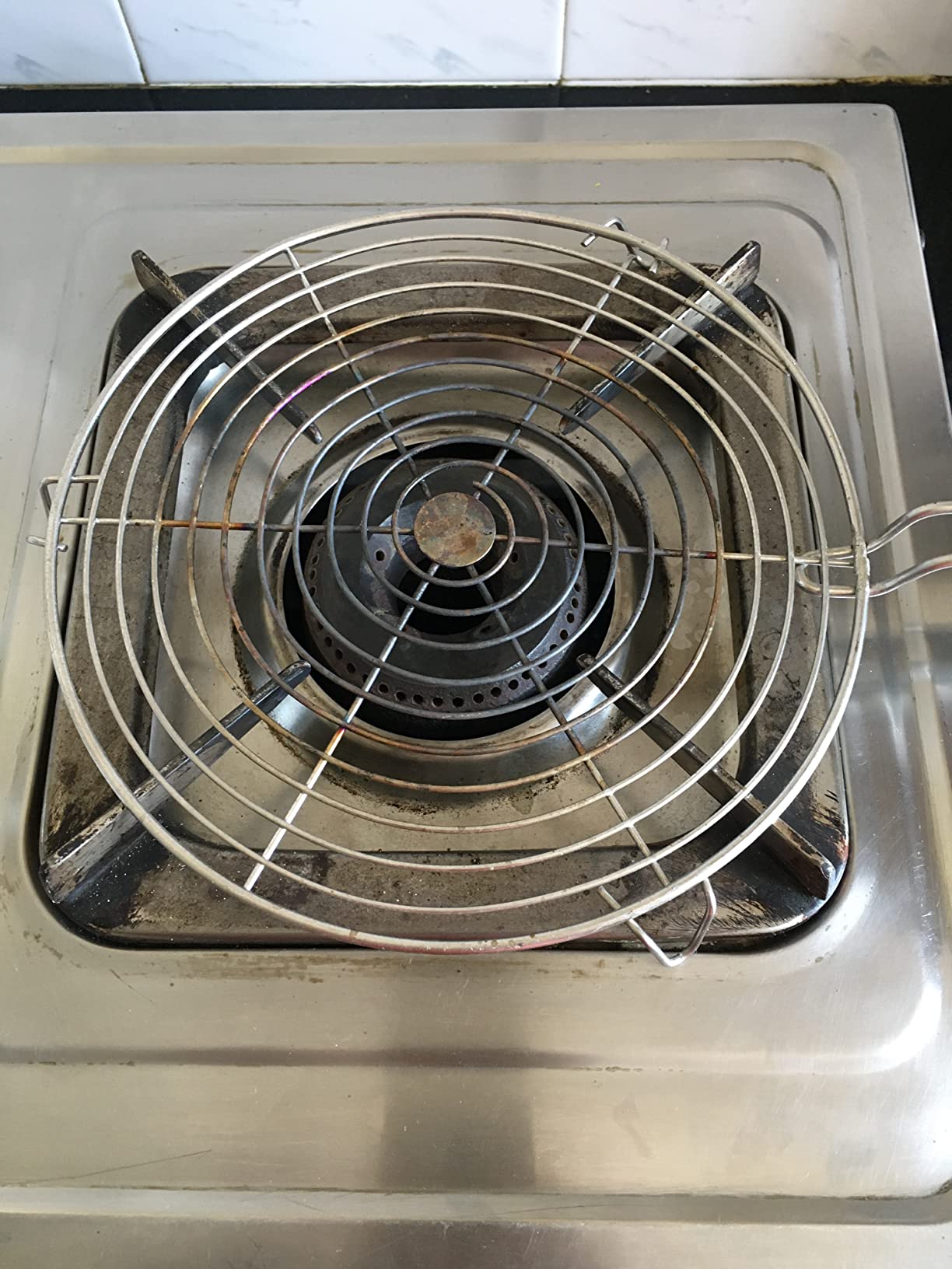 Buy LSARI Roasting Net, Stainless Steel Wire Roaster, Papad Jali,Roti ...