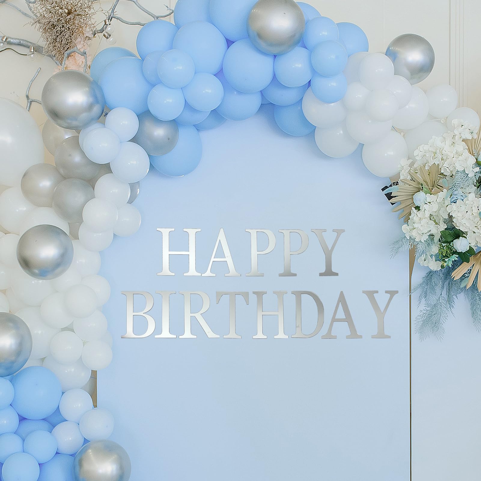 Large Arch Mirror Gold Birthday Arch Sign - Acrylic Mirror Decal ...