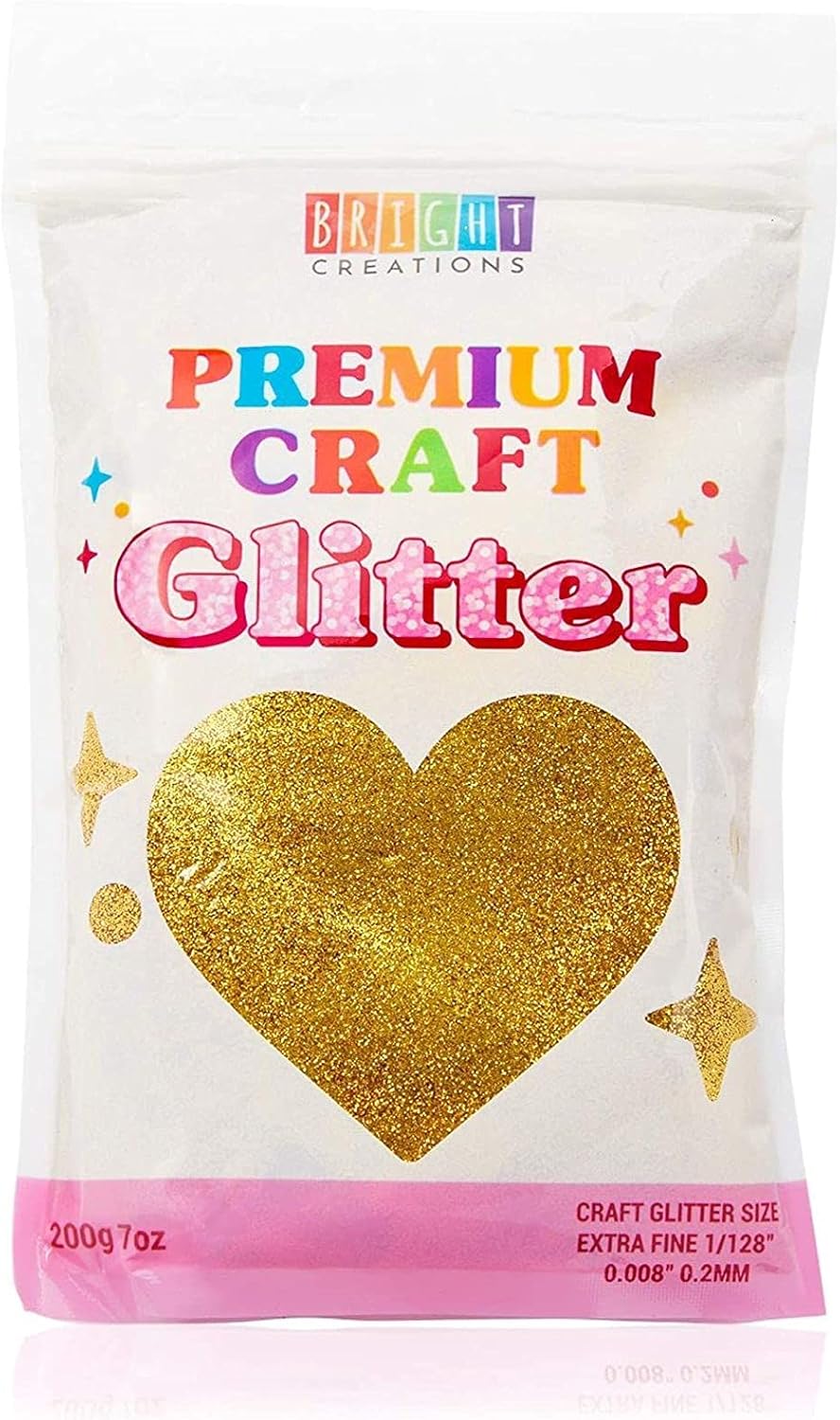 Amazon.com: 7 Ounces/200 Grams Fine Holographic Glitter Powder, 0.2mm ...