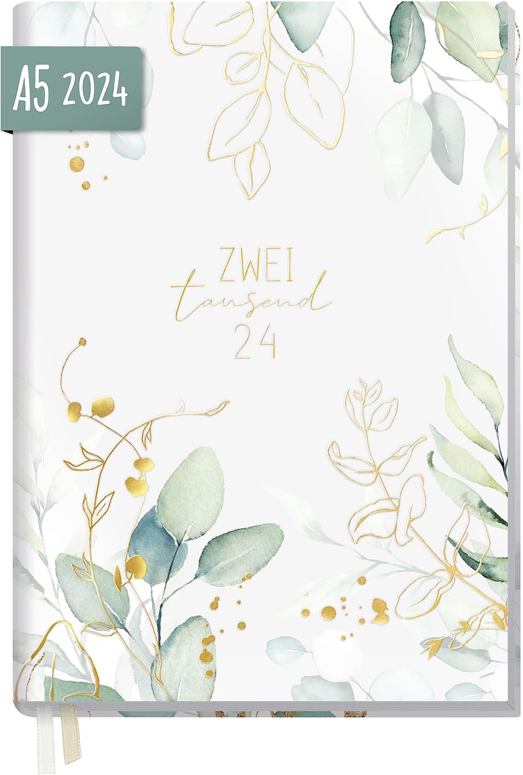 Chäff Business-Timer 2024 A4 Maxi [Blattgold] 1 Woche 2 Seiten ...