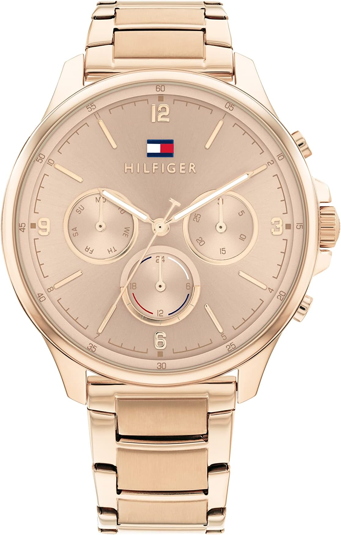 Tommy Hilfigher Pink Dial Watch for Men -TH1782453W : Amazon.in: Fashion