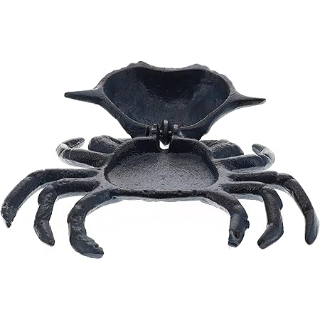 Amazon.com: Top Brass Blue Crab Key Hider Figurine - Cast Iron with ...