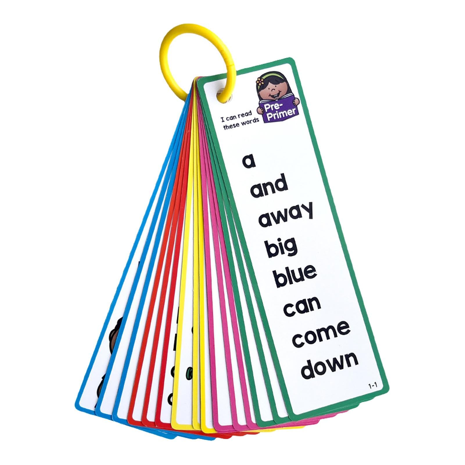 Tarjetas Didácticas De Palabras Visuales Para Jardín De Infantes