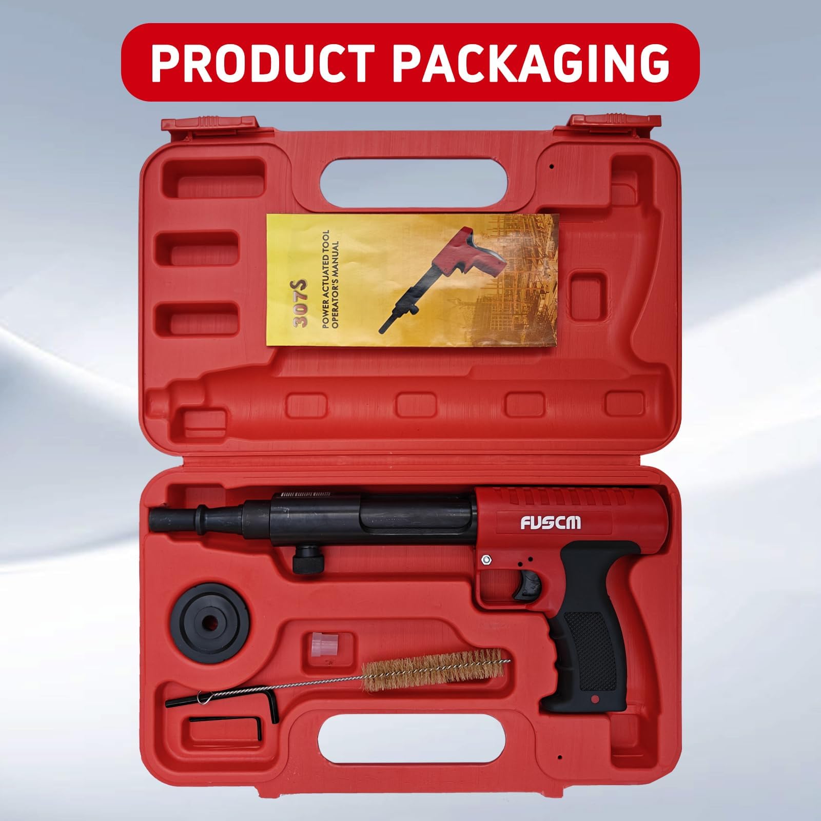 Pistolas Para Roofing Nail Gun FV-307 Low Velocity Powder Actuated Tool ...