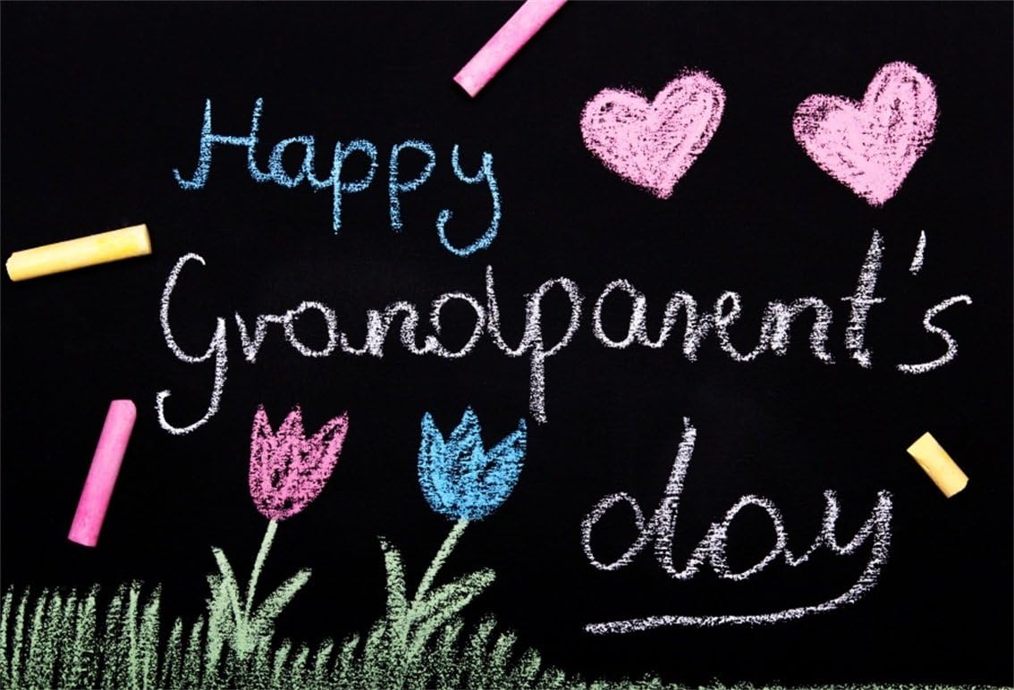 Amazon.com : CSFOTO 7x5ft Background for Happy Grandparents Day Hand ...