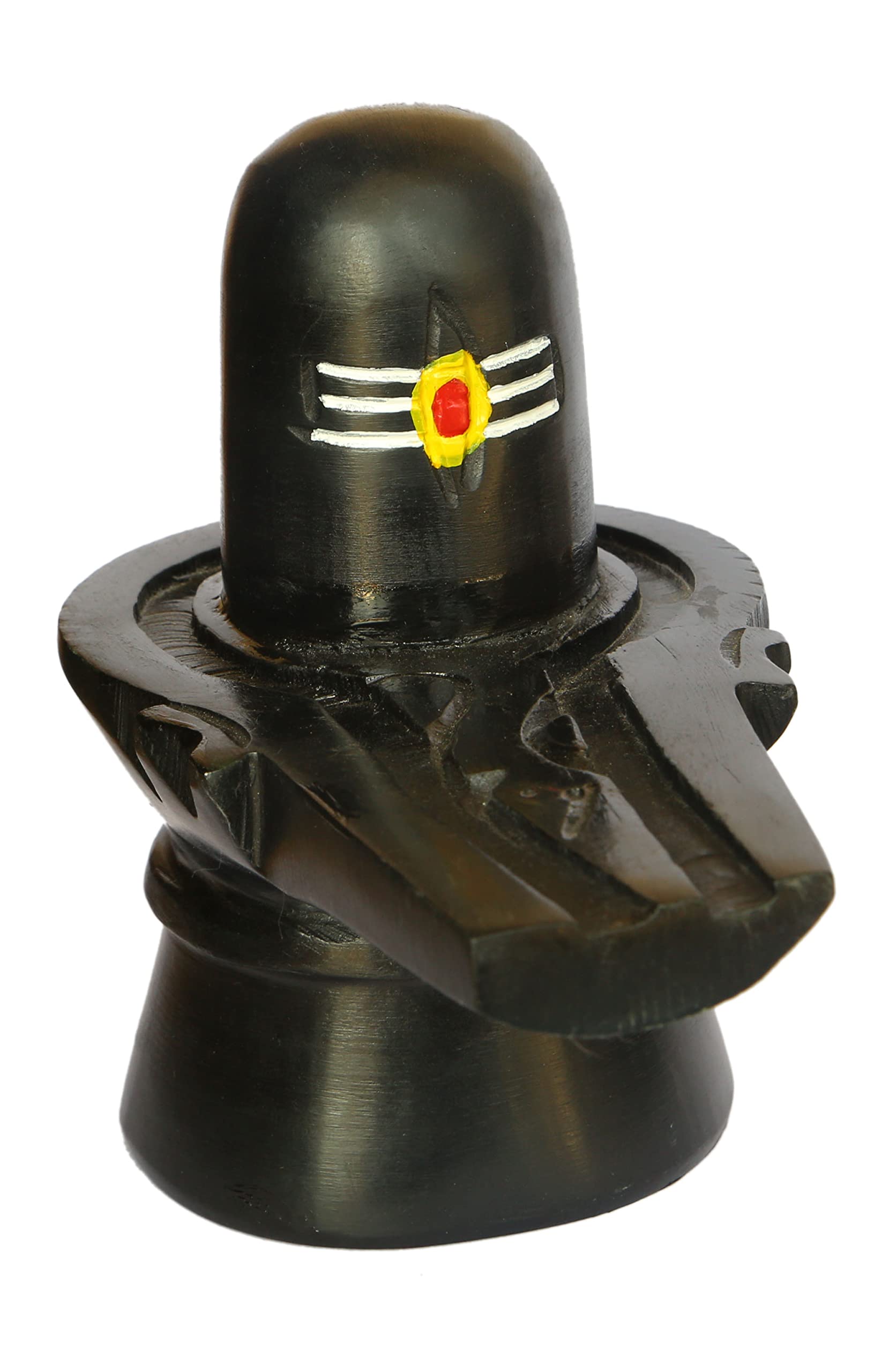 Buy Gameshub Handcrafted 4" Shivling Idol - Hand Painted Stone ...