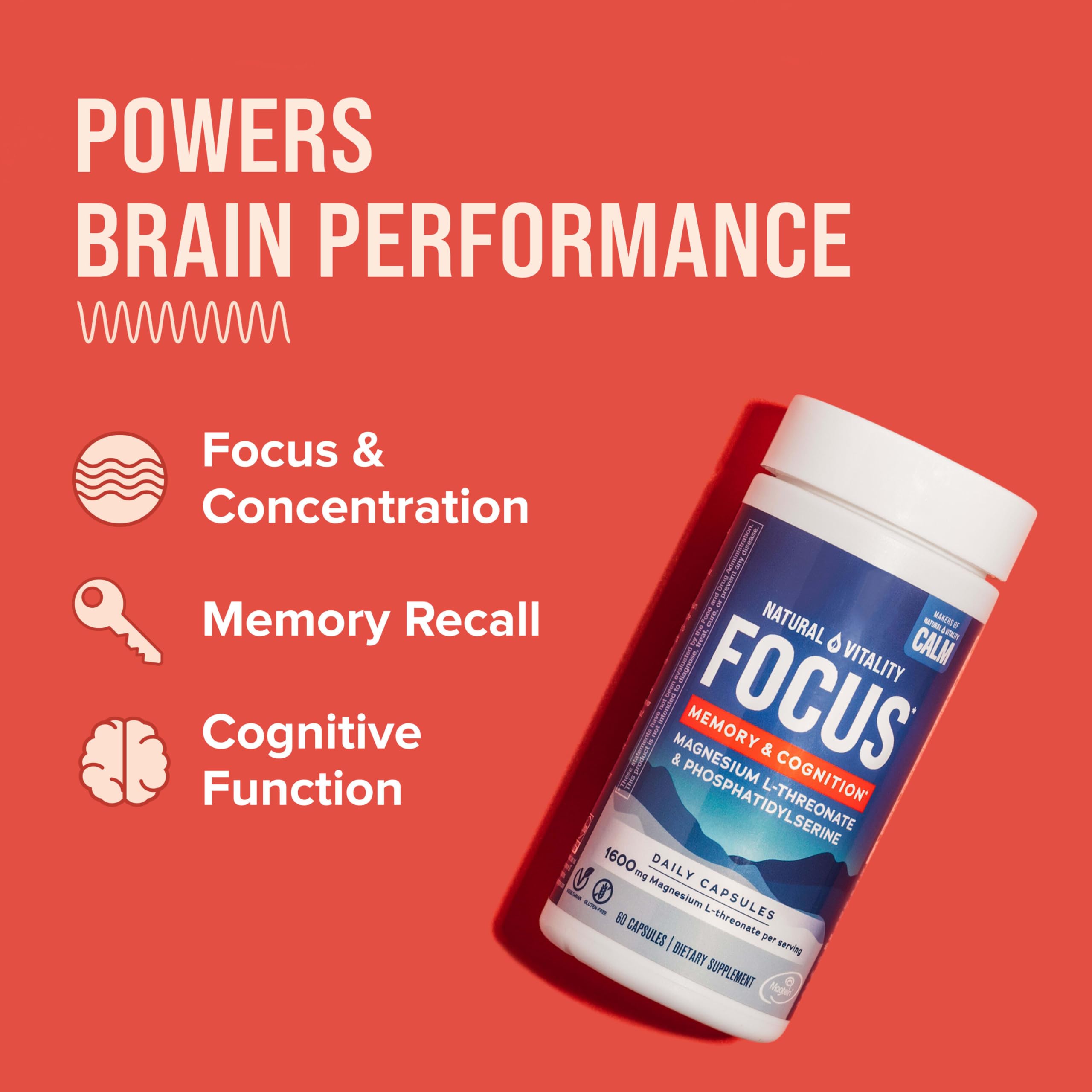 Snapklik.com : Focus, Magnesium L-Threonate And Phosphatidylserine Nootropic Brain Supplements ...