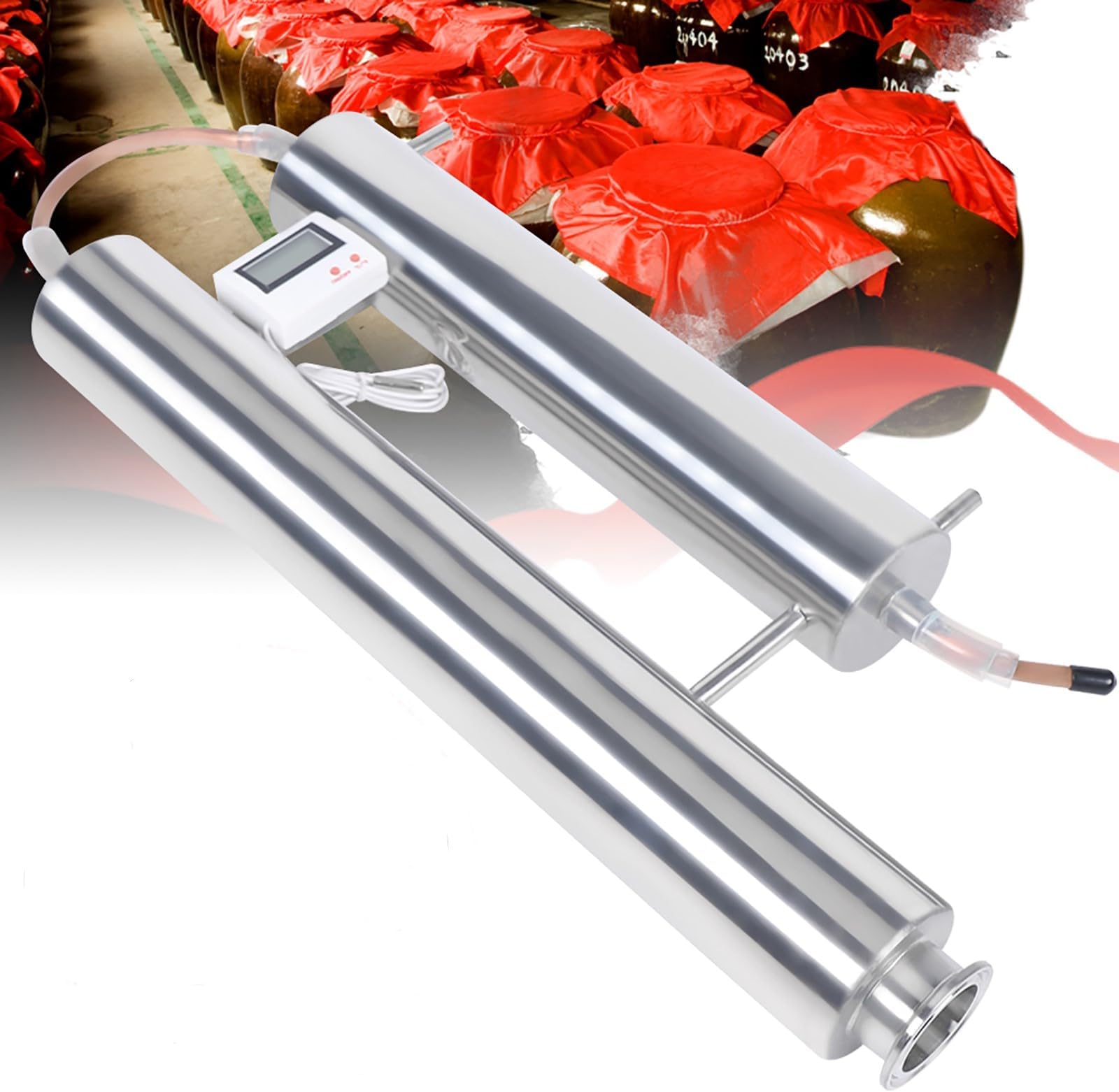 Amazon.com: KONKENIE 2" Stainless Steel Moonshine Pipe Still for Beer ...