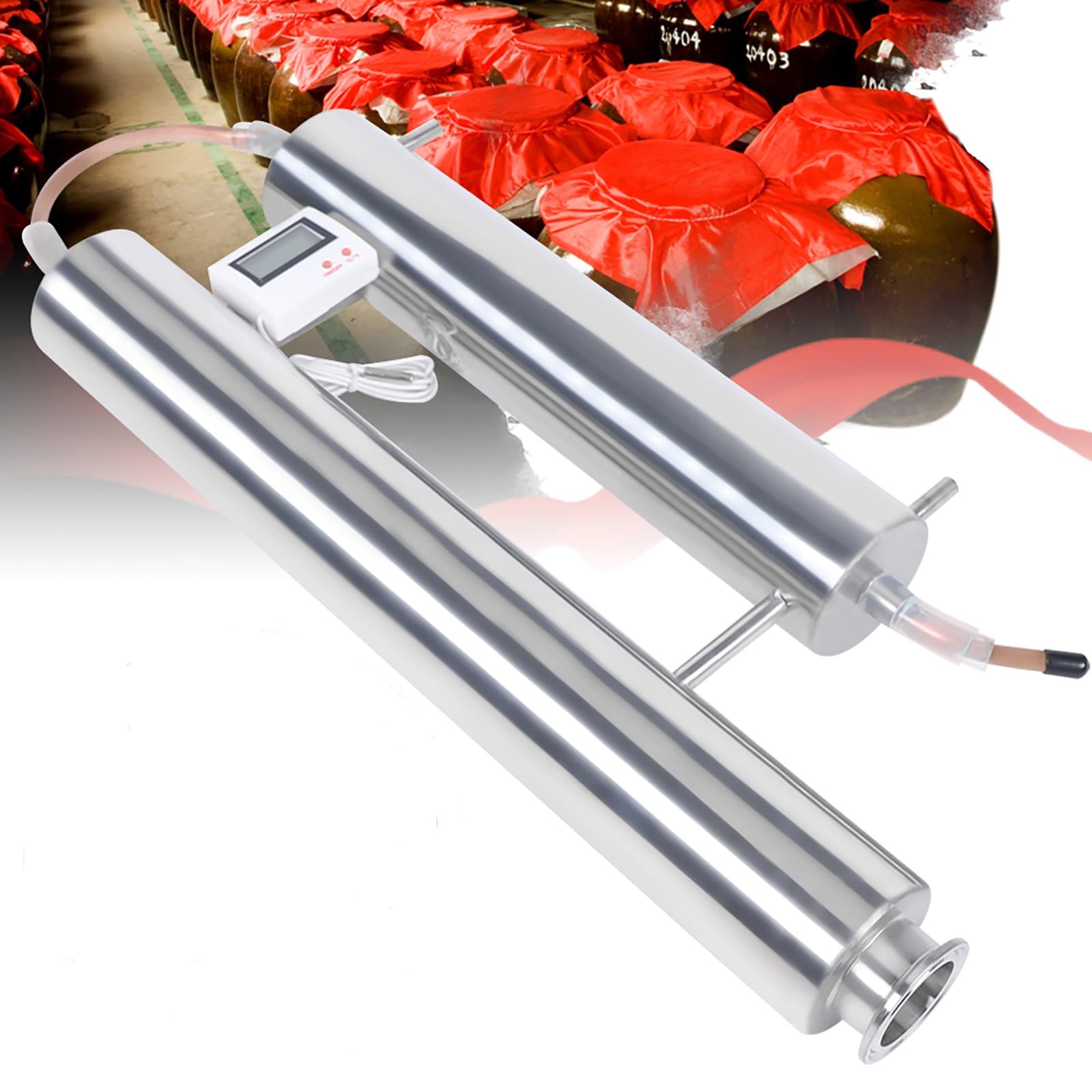 Amazon.com: KONKENIE 2" Stainless Steel Moonshine Pipe Still for Beer ...