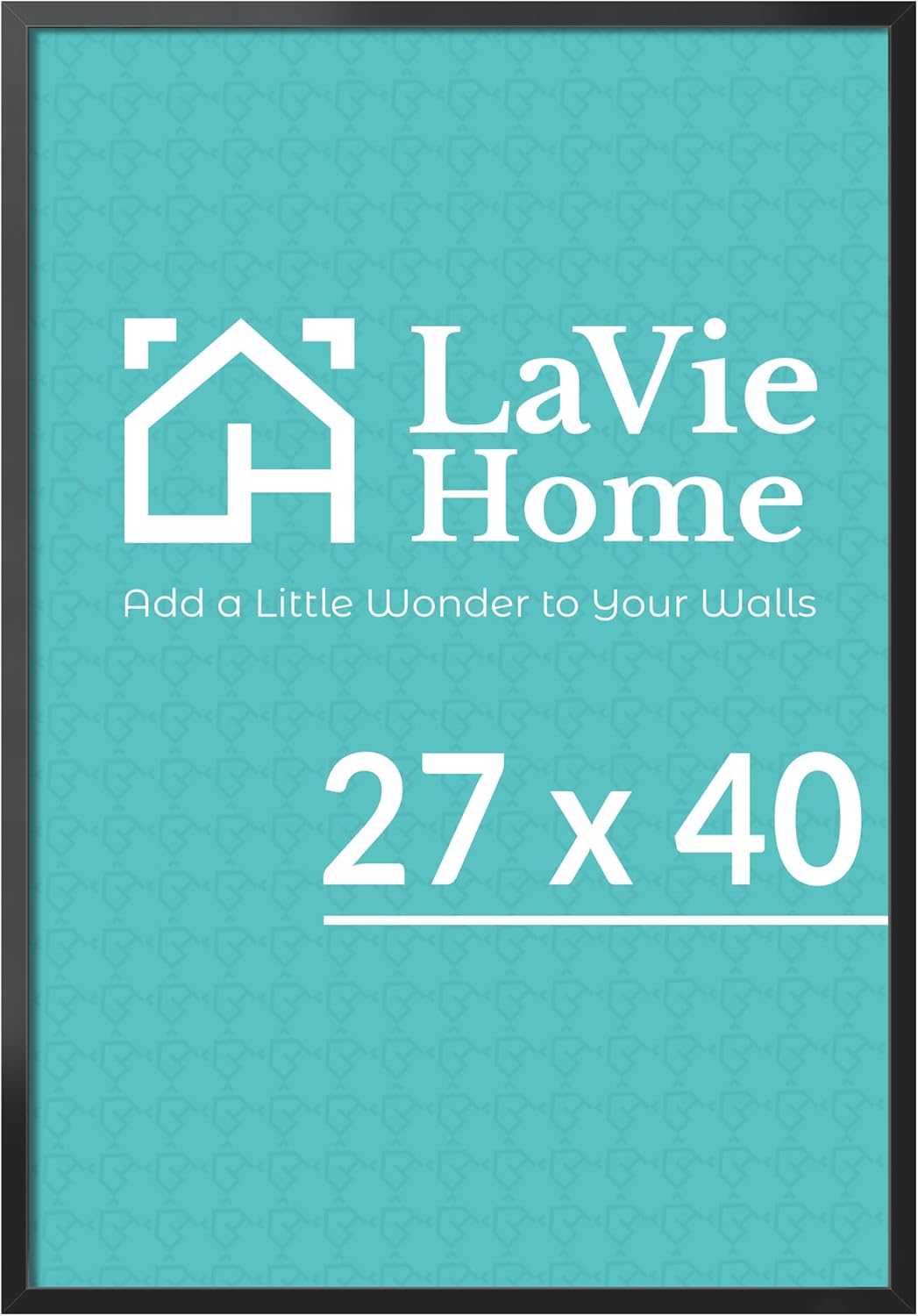 Amazon.com - LaVie Home 27x40 Picture Frame for Wall Display, 27x40 Black Picture Frame with HD ...