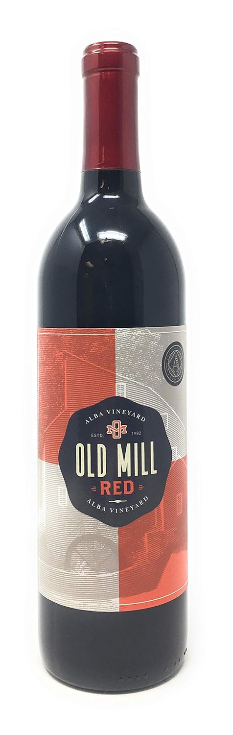 Alba Vineyard Old Mill Red Blend, 750 ML at Amazon's Wine Store
