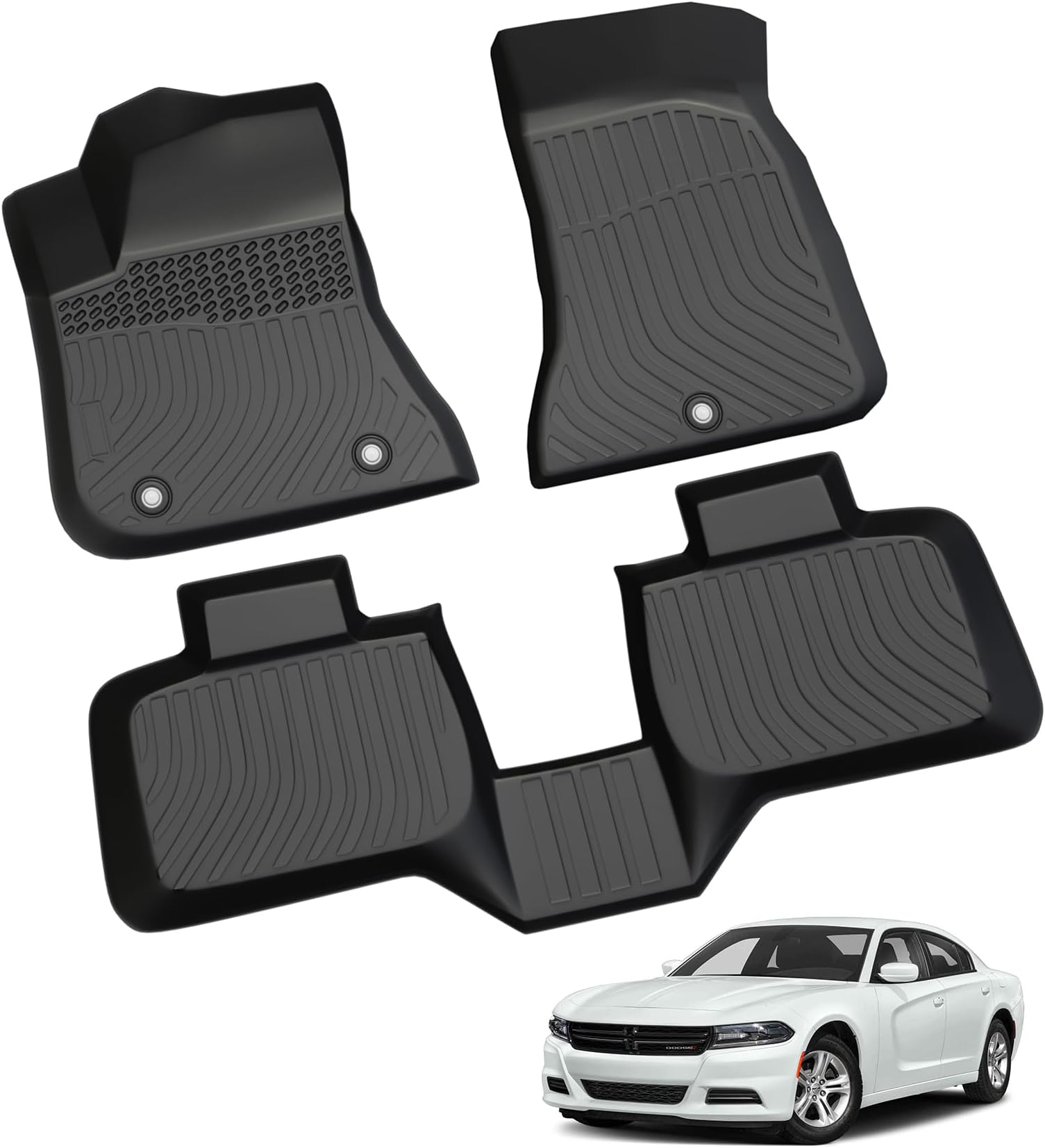Amazon.com: Landrol Car Floor Mats Replacement for Hyundai Tucson 2019 ...