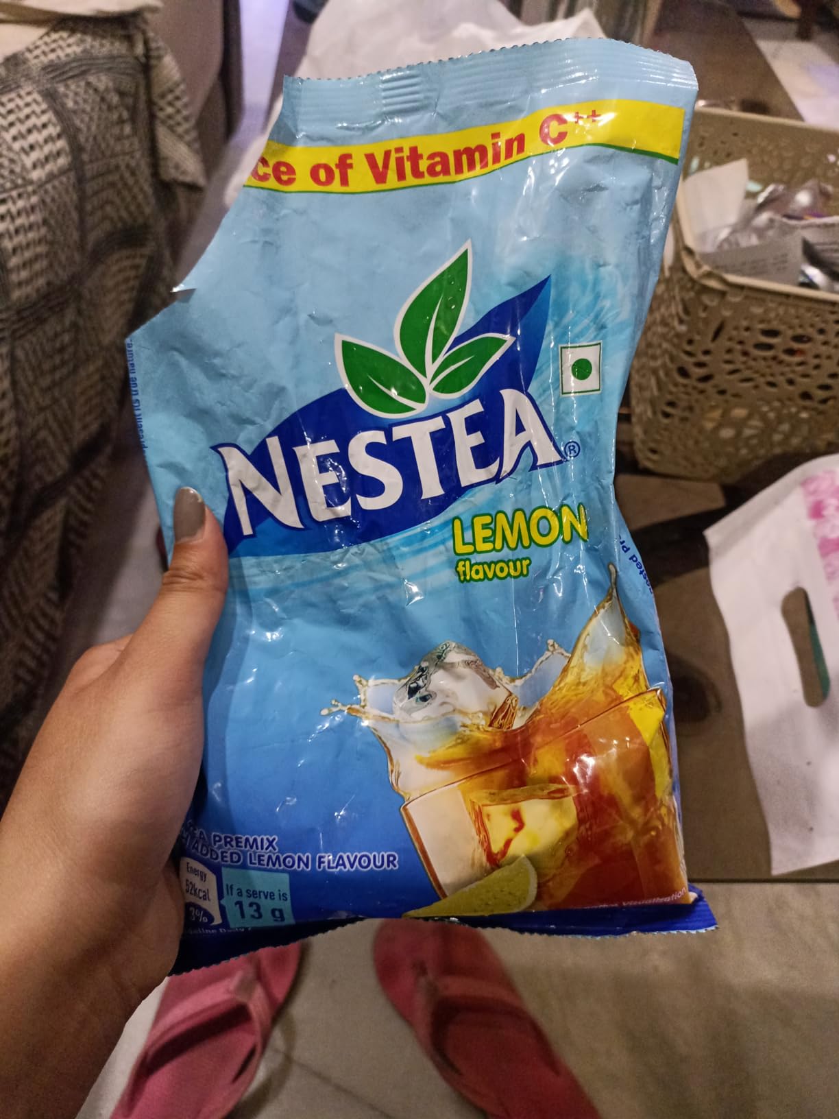 Nestea Powder Instant Iced Tea, Lemon Flavour | Refreshingly Good Taste ...