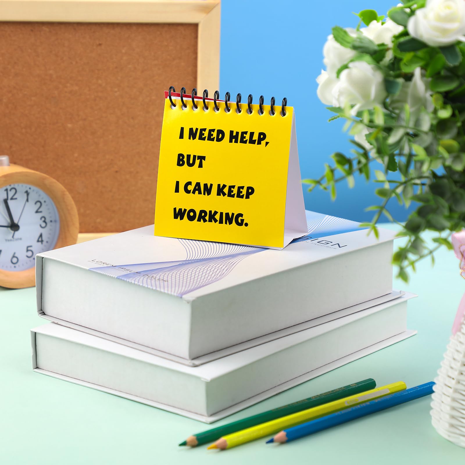 Snapklik.com : 54 Pcs I Need Help Mini Flip Chart For Teacher Need ...