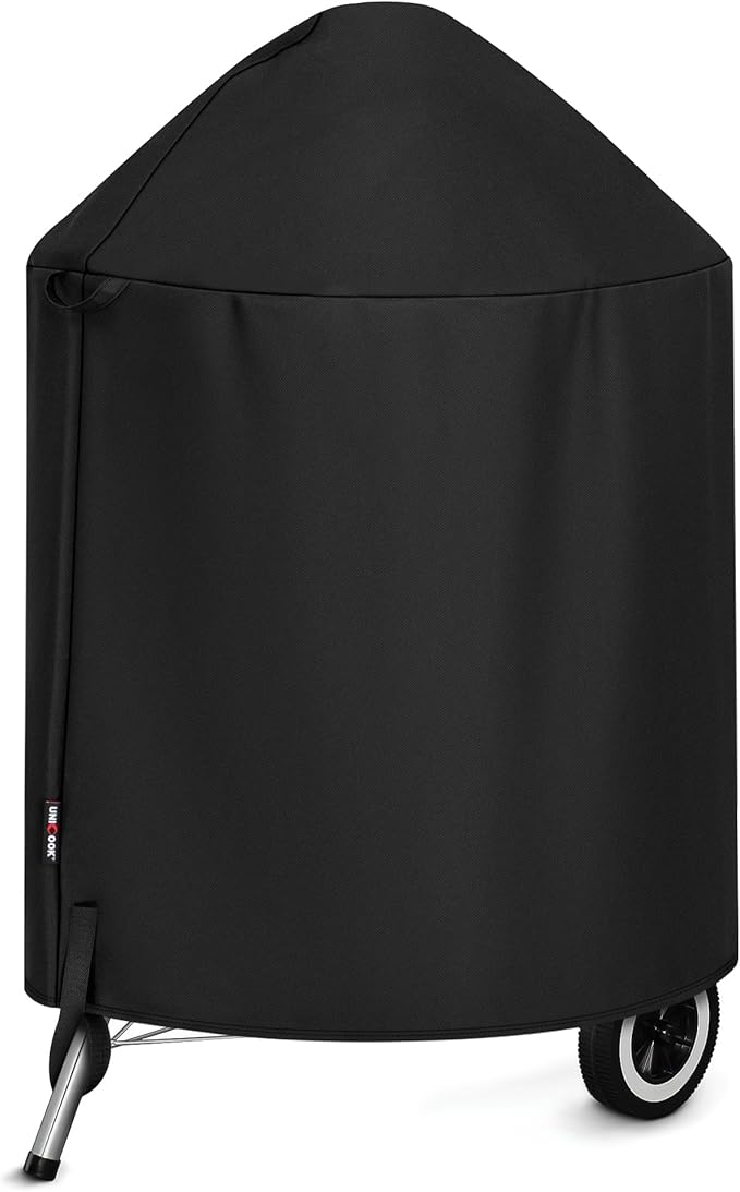 Unicook Heavy Duty Waterproof Kettle BBQ Cover, Compatible for Weber 22 ...