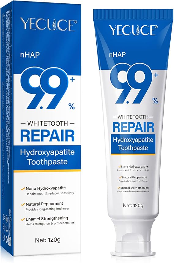 Amazon.com : Hydroxyapatite Toothpaste, Enamel Protection and Tooth ...