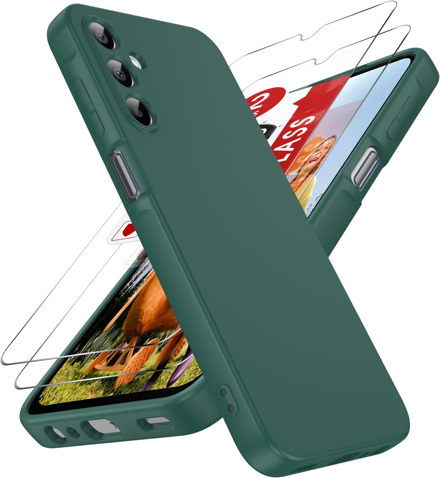 Amazon.com: RMOCR Case for Samsung Galaxy A15 5G, Full Body Heavy Duty ...