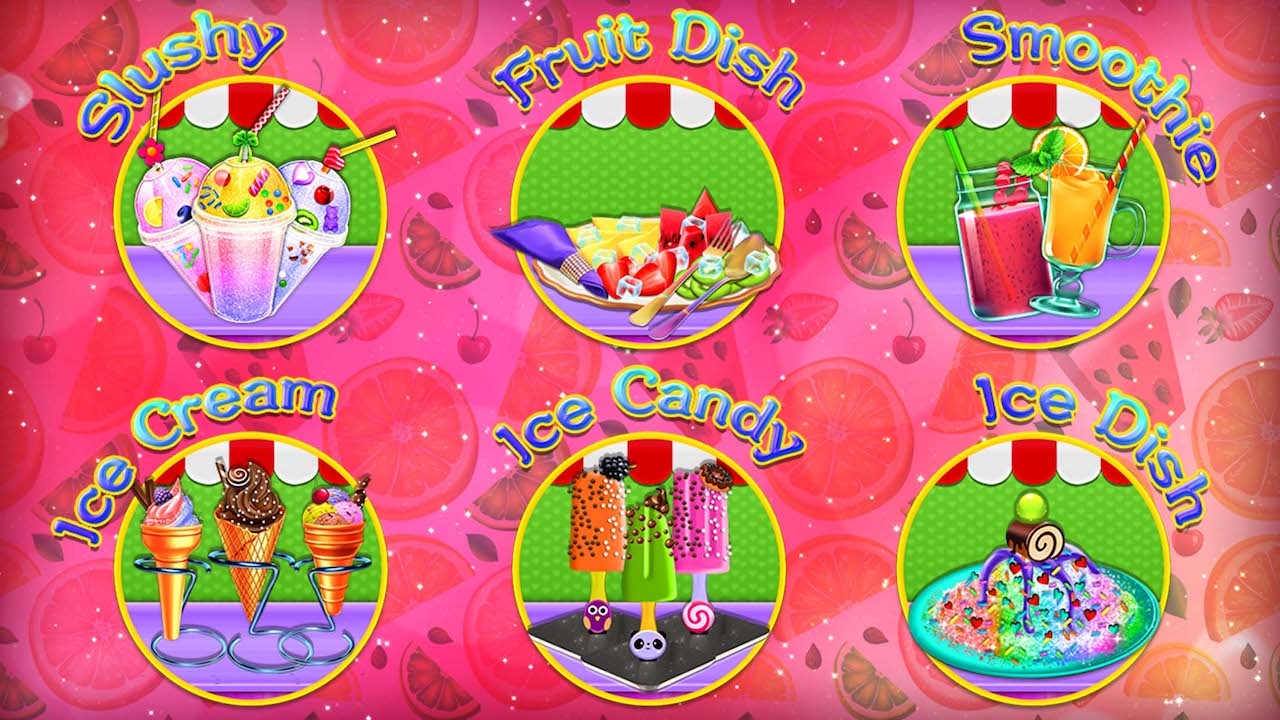 Crazy Summer Food Making Game - Summer Desserts and Icedish, Ice Candy ...