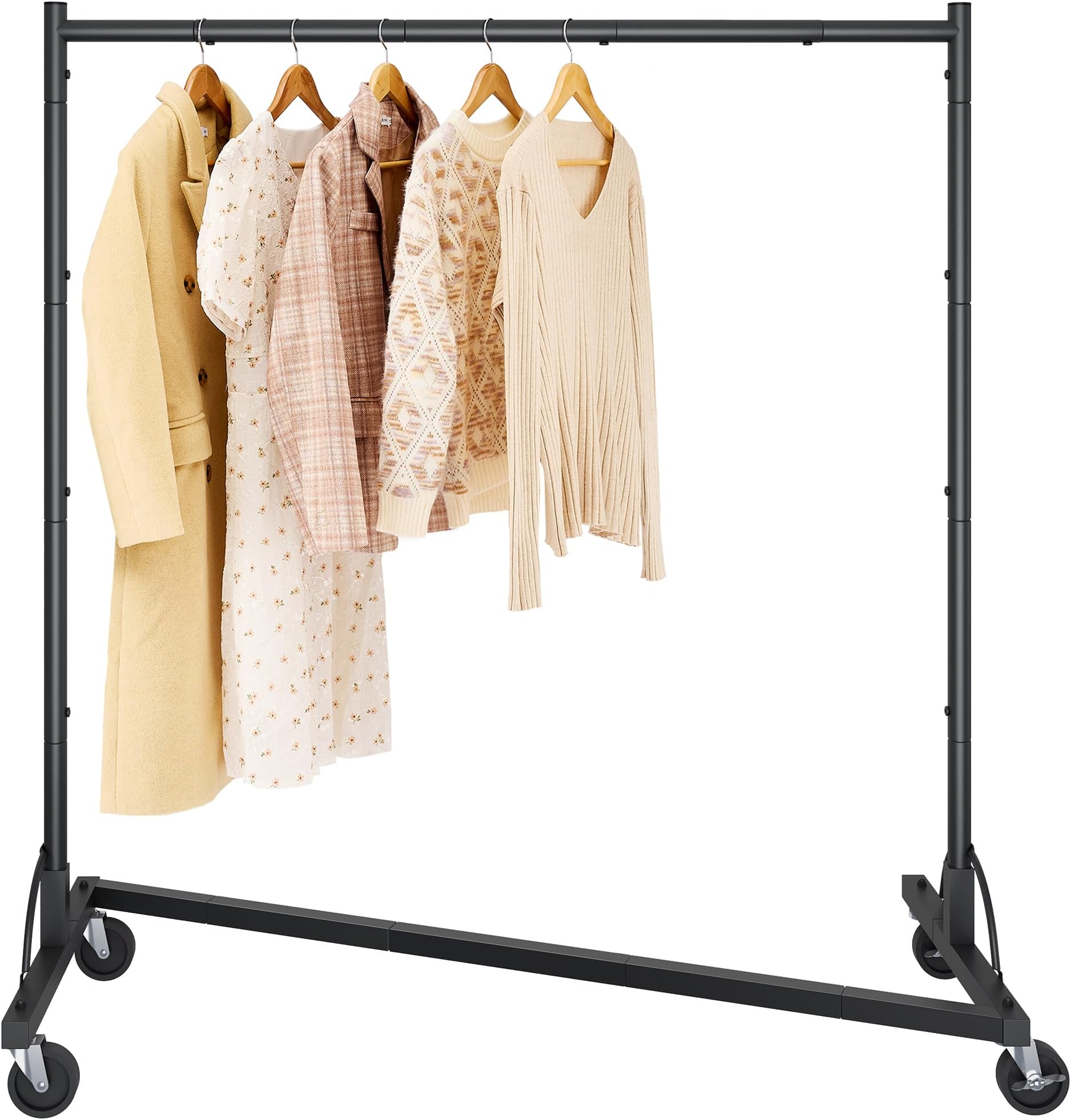 Amazon.com: Quality Fabricators Z-Rack Garment Rack w 48 in. Double ...