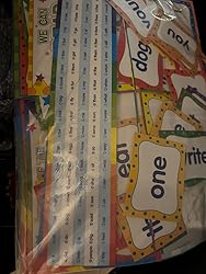 Amazon.com: First Sight Word Cards, 100 First Word Cards & 96 Double ...