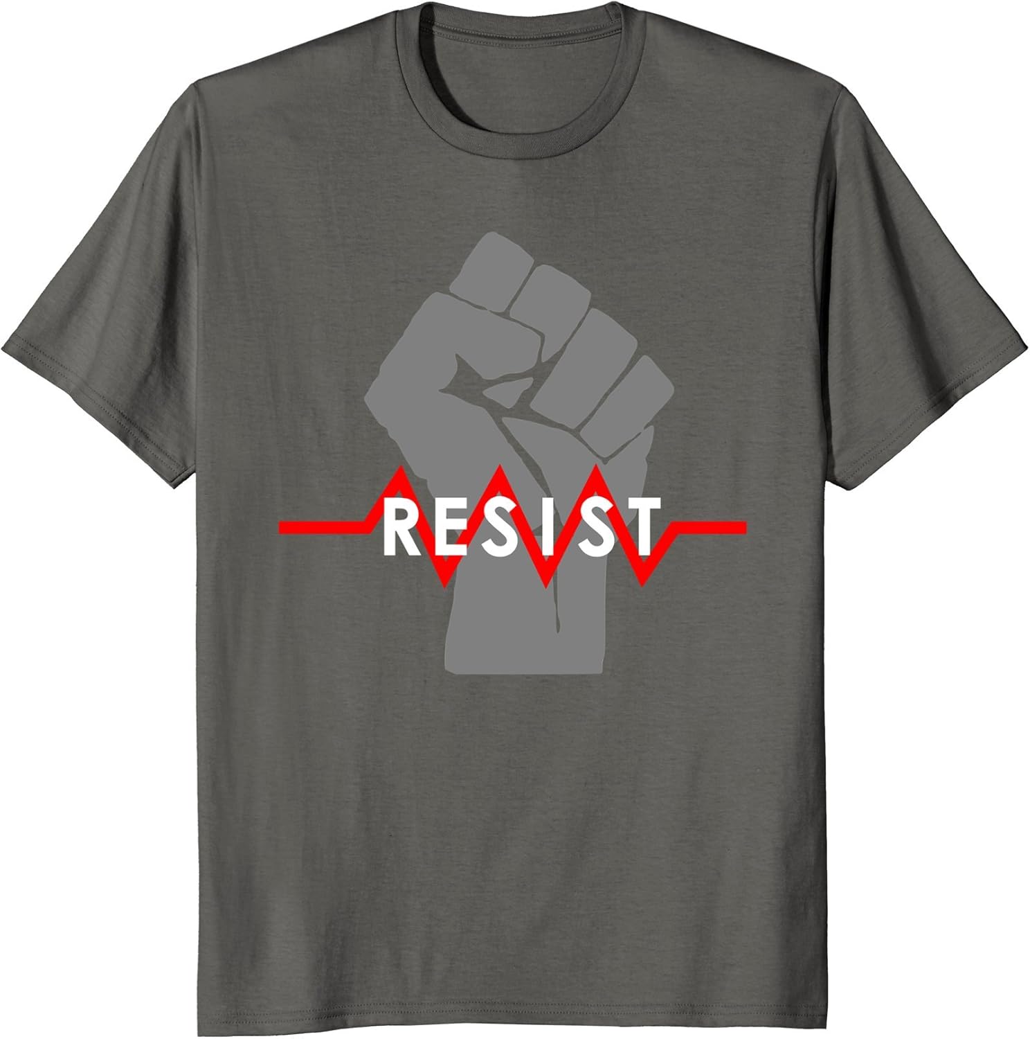 Amazon.com: Science March Resist TShirt Fist Resistance Physics ...