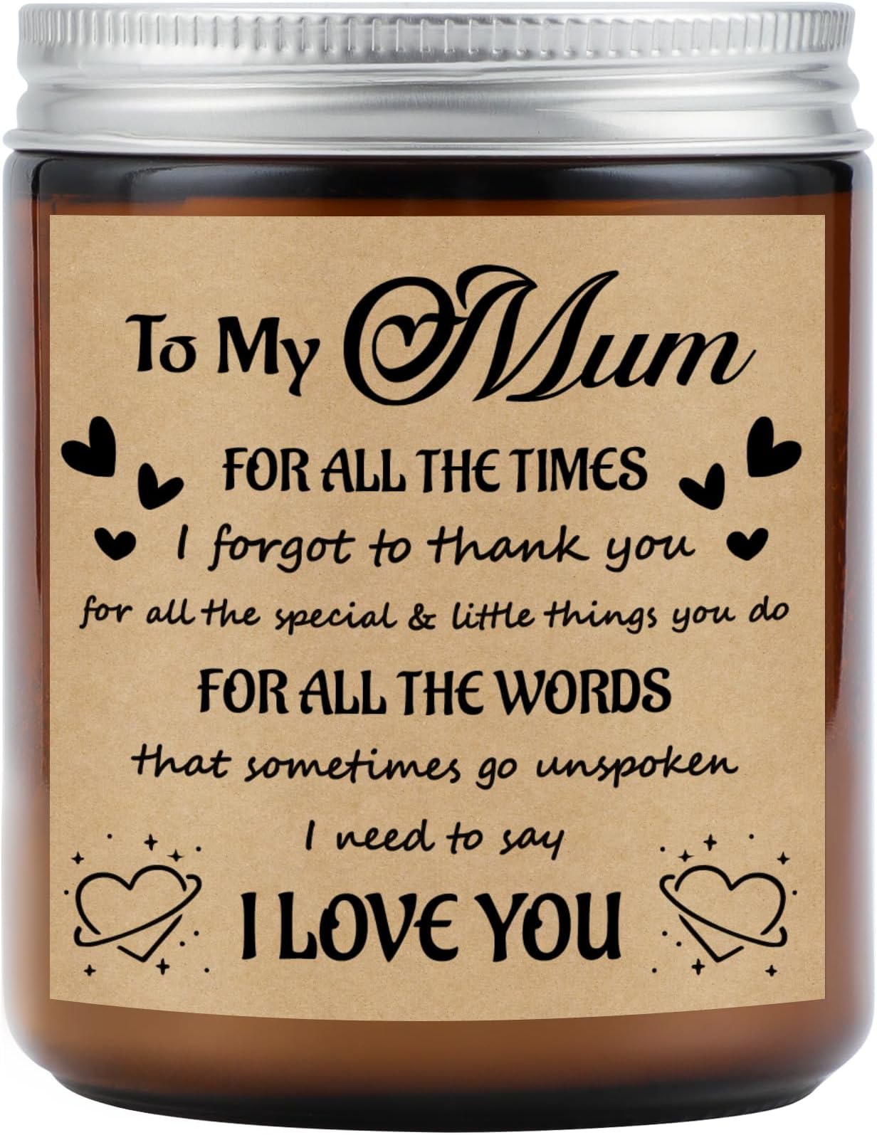 Mum Gifts, Mum Candle Gifts, Mum Birthday Gifts, Unique Scented Candles ...