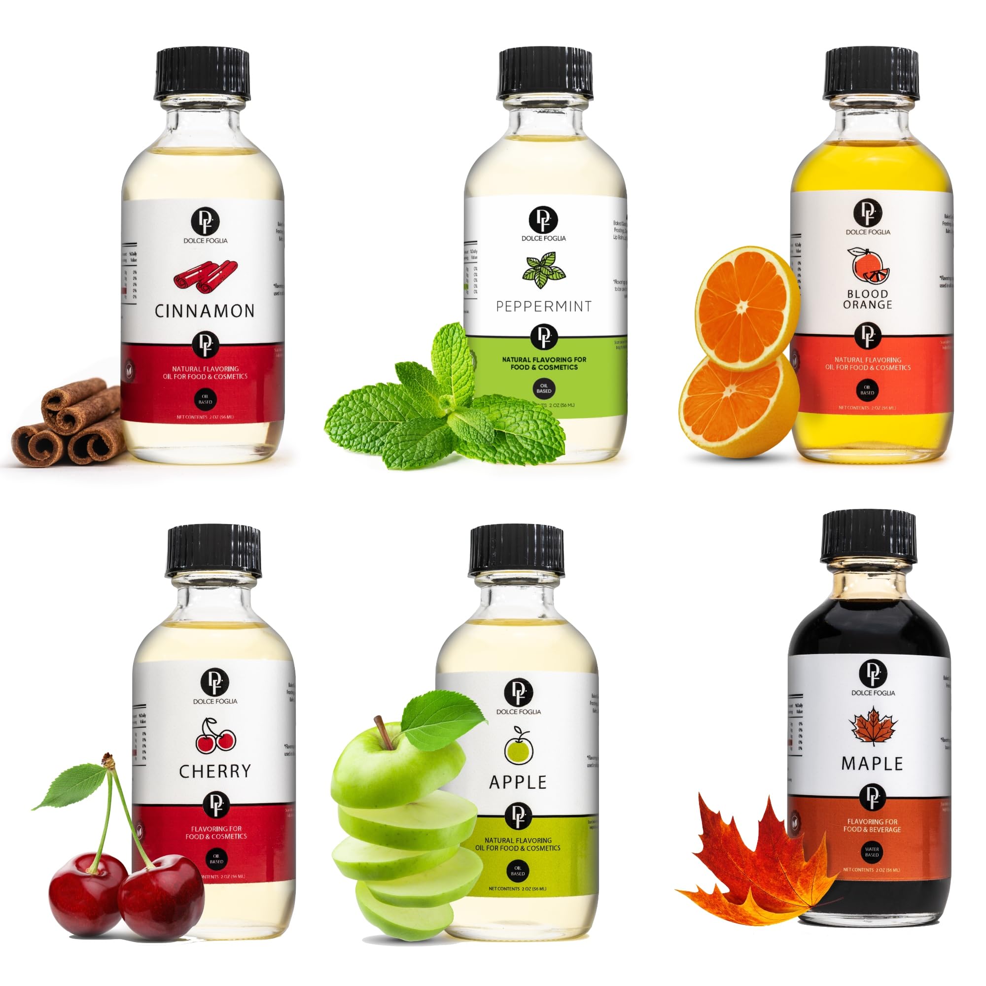 Amazon.com: Fall Flavor Bundle Pack - Apple, Cinnamon, Peppermint ...