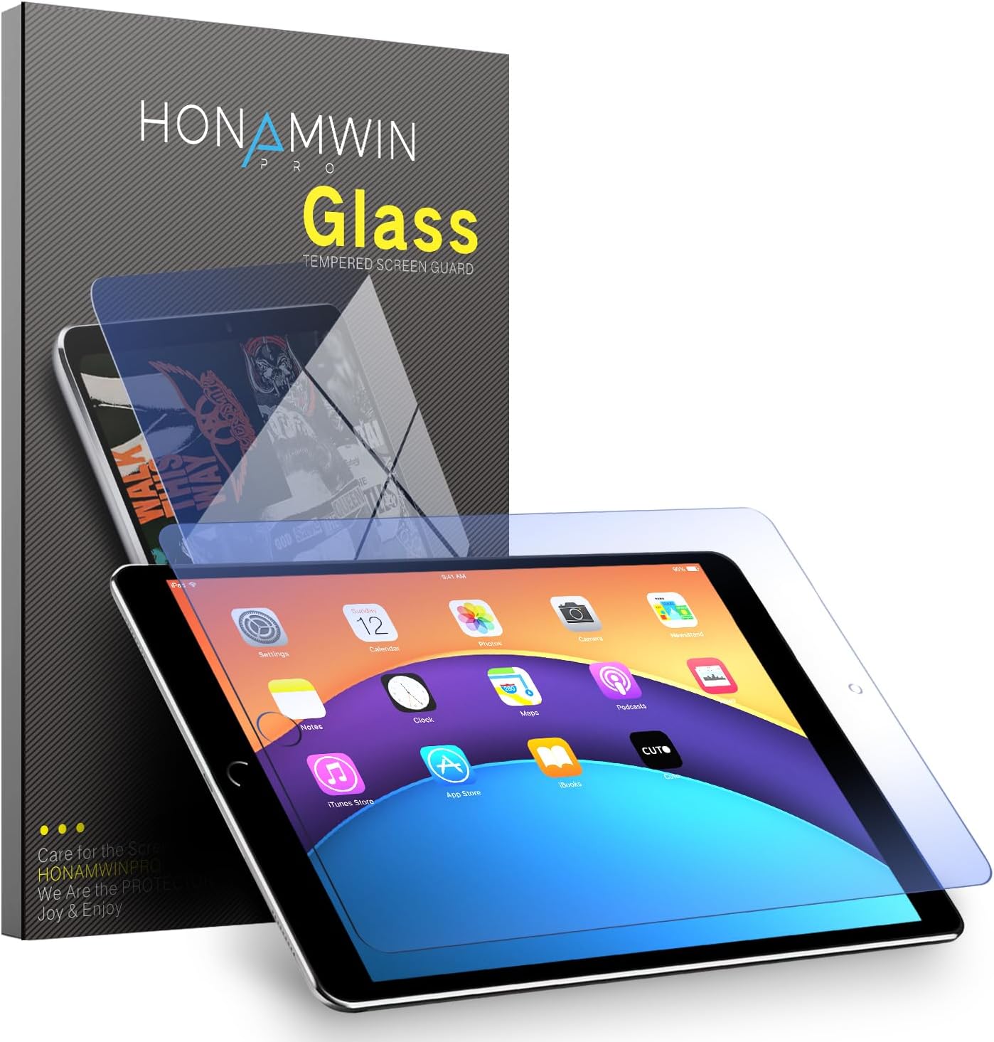 Amazon.com: HONAMWINPRO iPad Air 2 Screen Protector Anti Blue Light ...