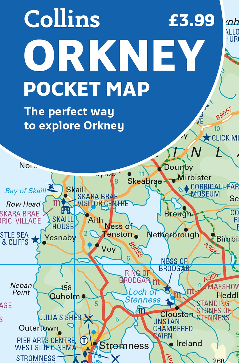 Orkney Pocket Map: The perfect way to explore Orkney: Collins ...