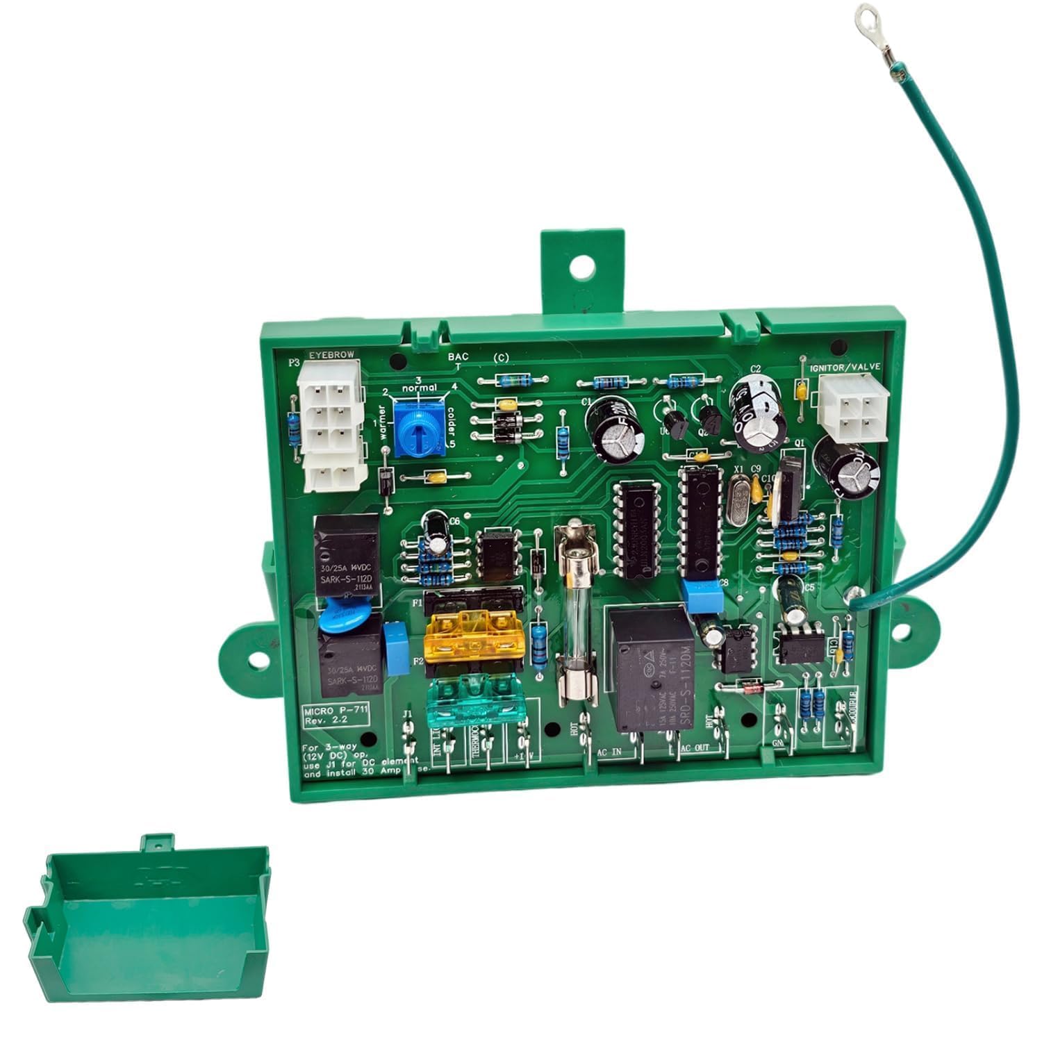 Amazon.com: Replace Micro P-711 Refrigerator Main Power Control Circuit ...