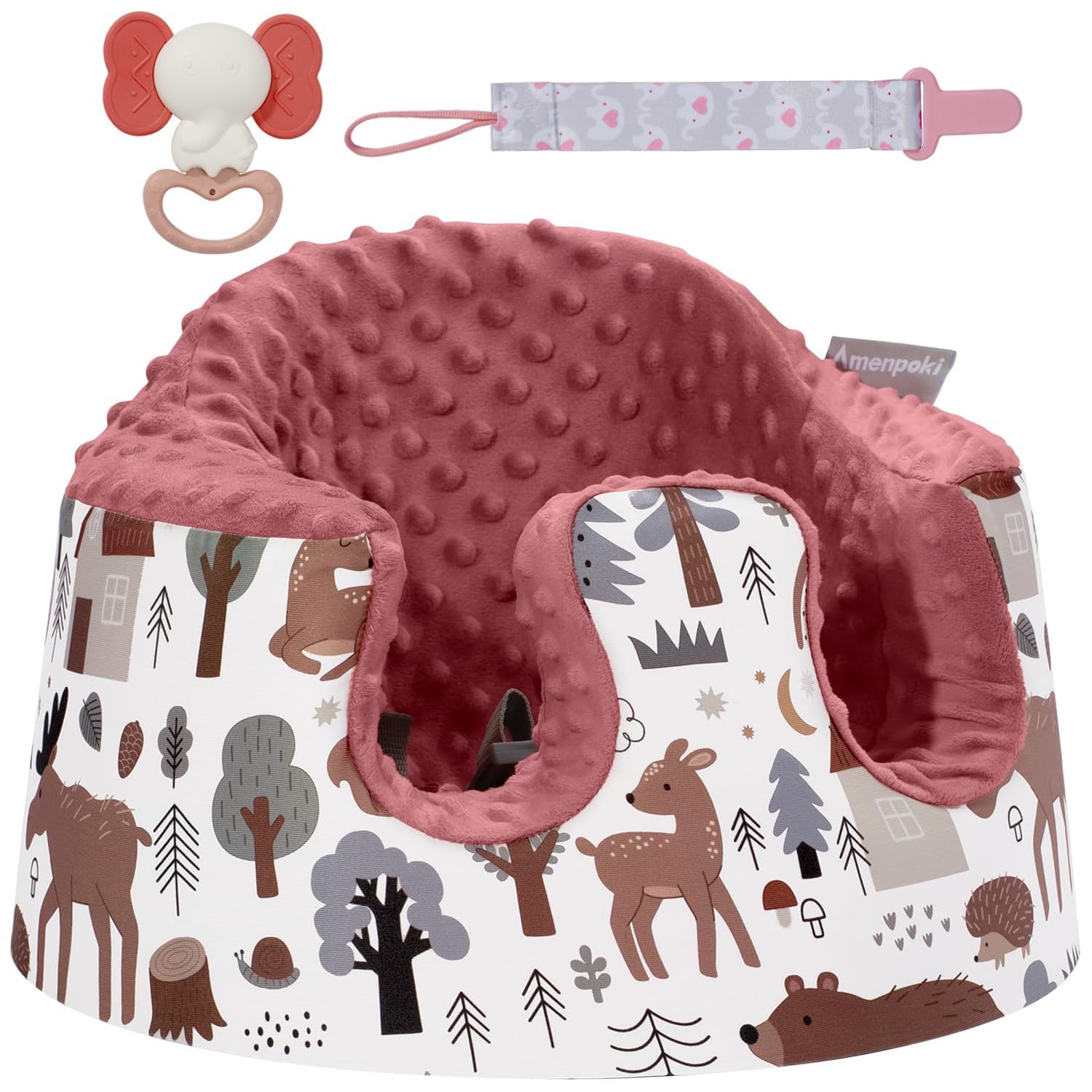 Amazon.com : Seat Cover Compatible with Bumbo Floor Seat Only, w ...