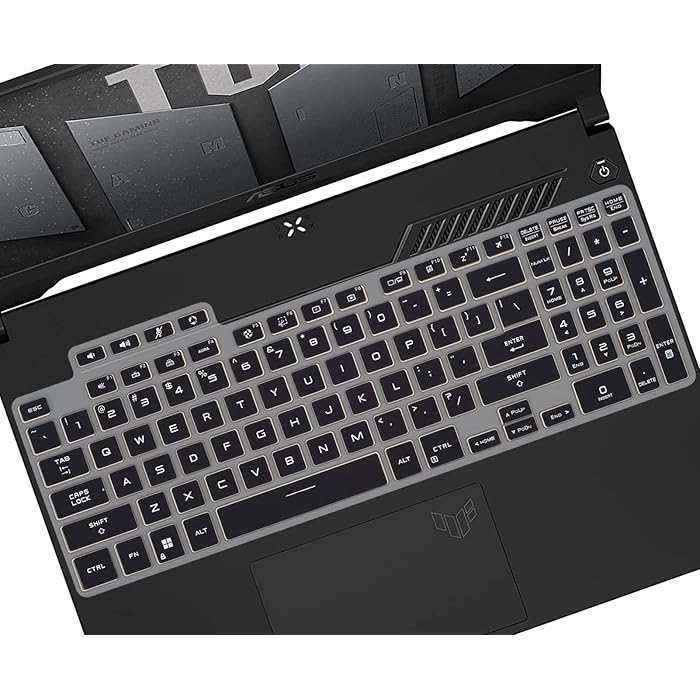 Buy Keyboard Cover for ASUS TUF Gaming F15 FX507 FX507ZM-ES74/Gaming ...