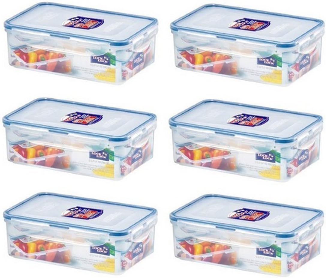 Lock and Lock Plastic Food storage Container 350ml : Amazon.co.uk: Home ...