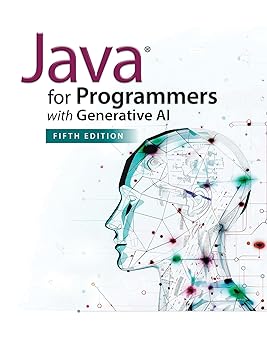 Java for Programmers: with Generative AI eBook : Deitel, Paul, Deitel, Harvey: Amazon.in: Kindle ...