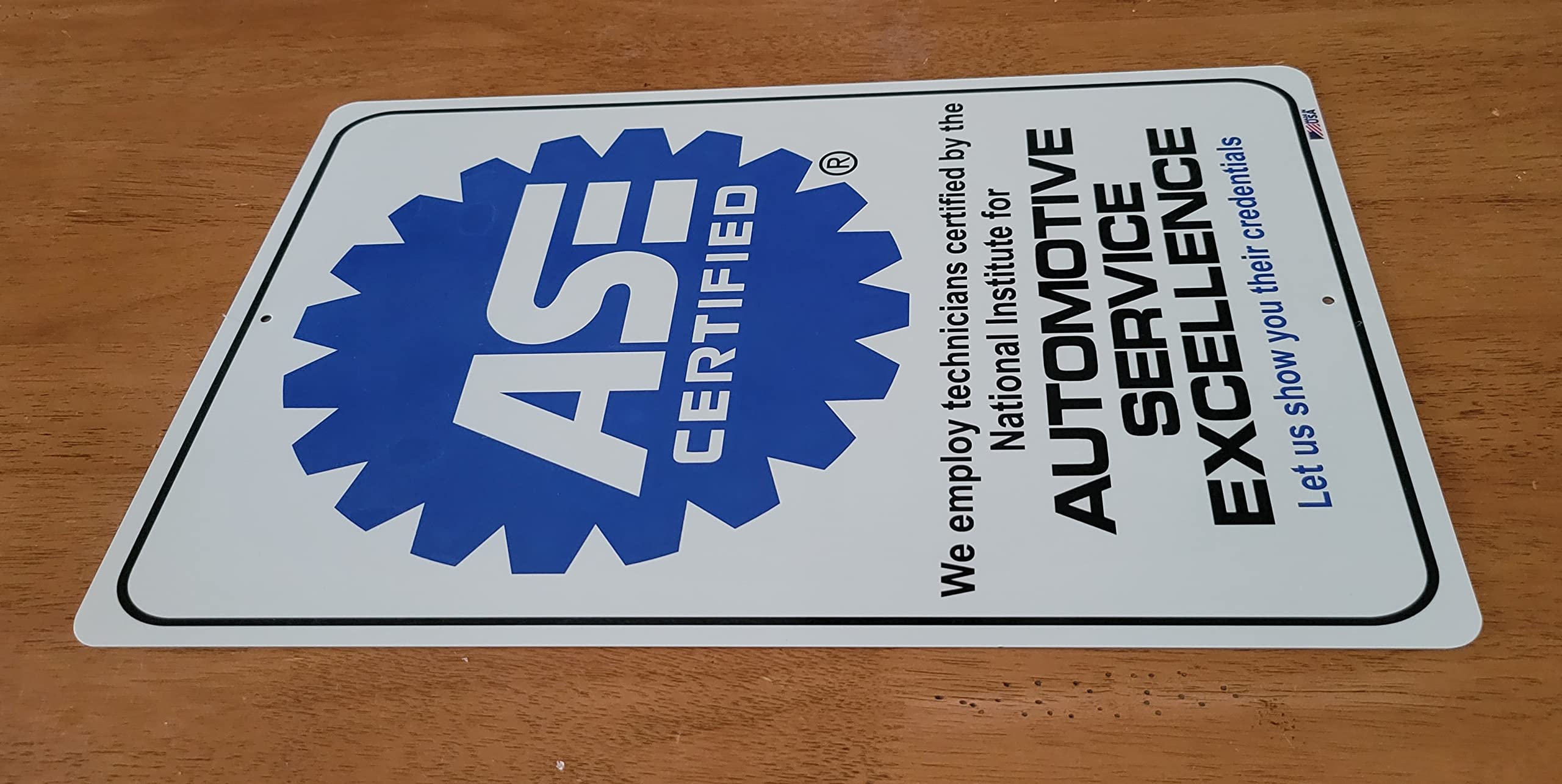 Ase Certified Logo Dark Blue