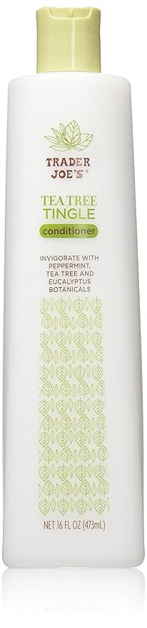 Amazon.com : Trader Joe's Tea Tree Tingle Conditioner with Peppermint and Eucalyptus (2 Pack ...