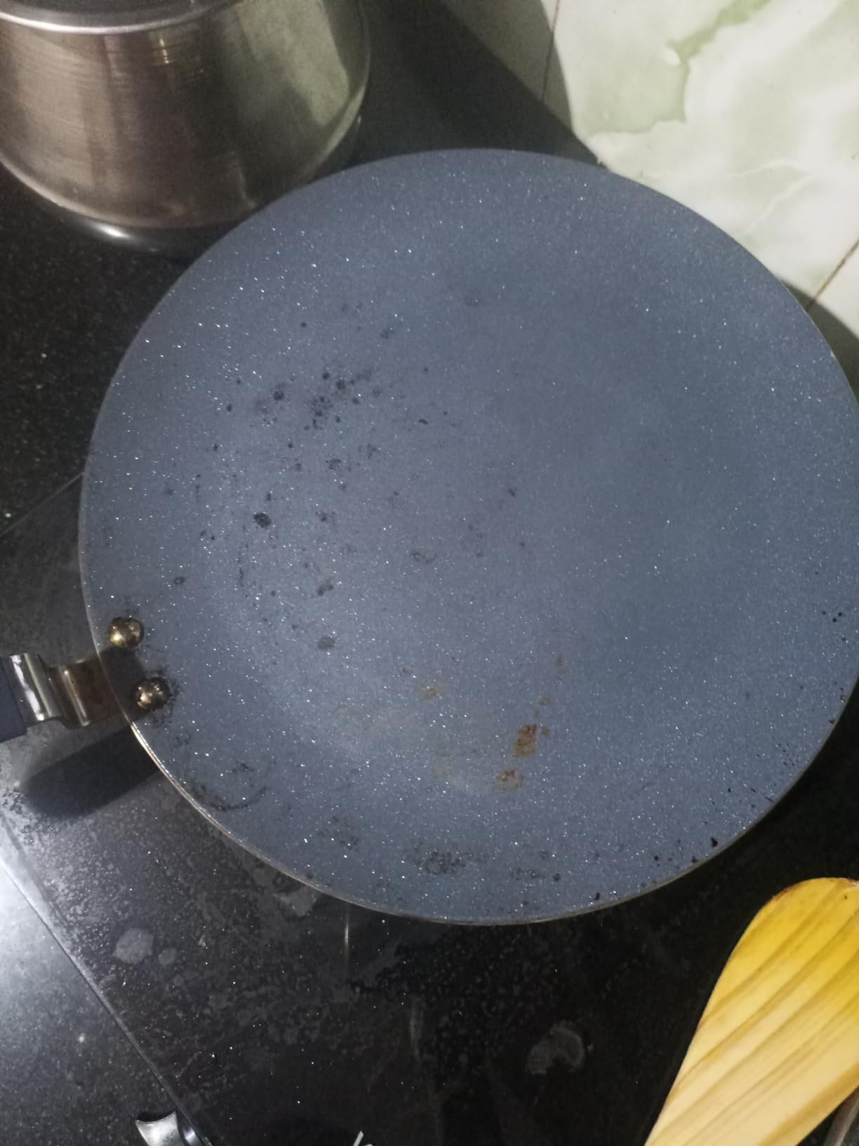 Buy Hawkins Ceramic Nonstick Tava, 28 cm Diameter, Induction Paratha ...