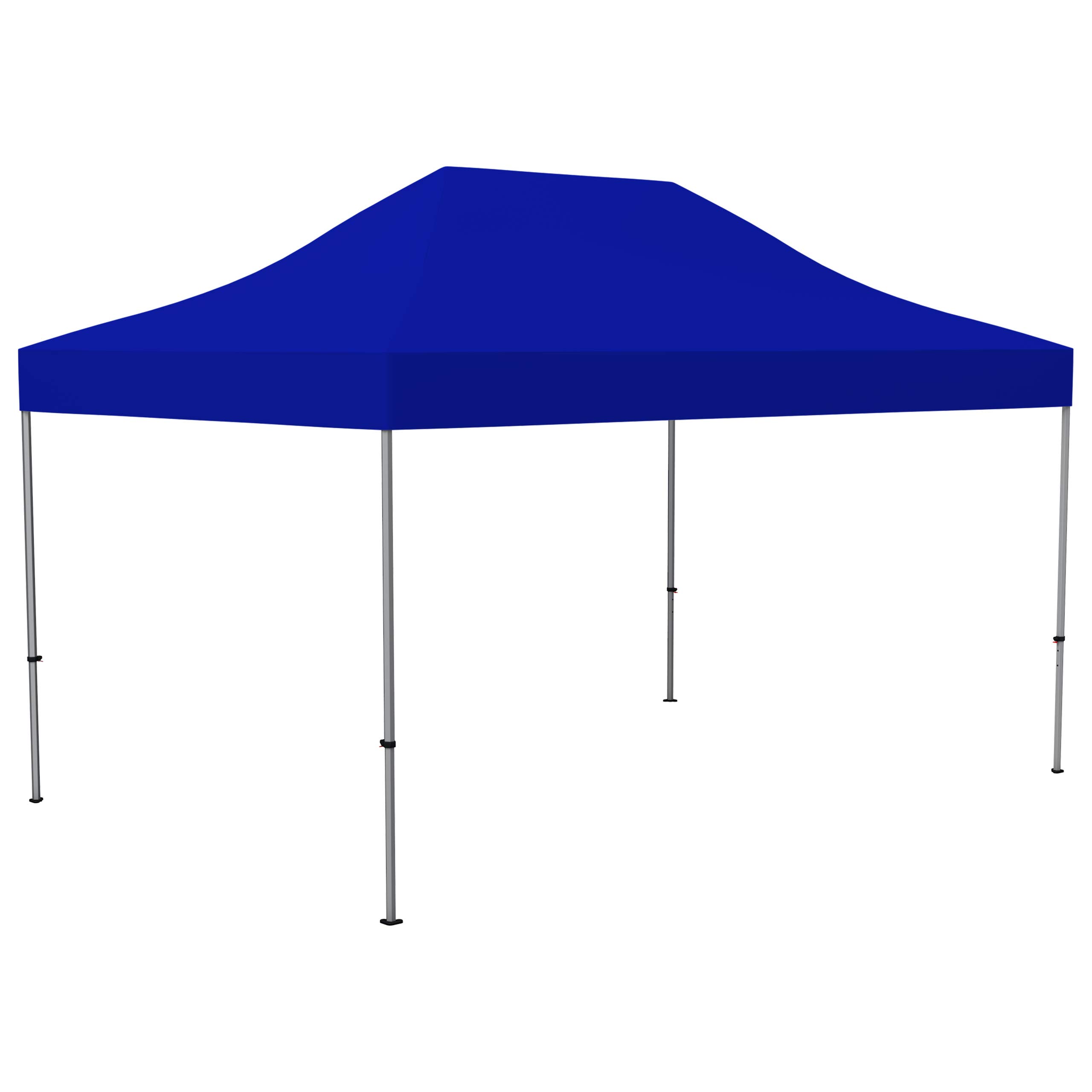 Vispronet Professional Folding Gazebo Basic 3 x 4.5 m in Blue - Sturdy ...
